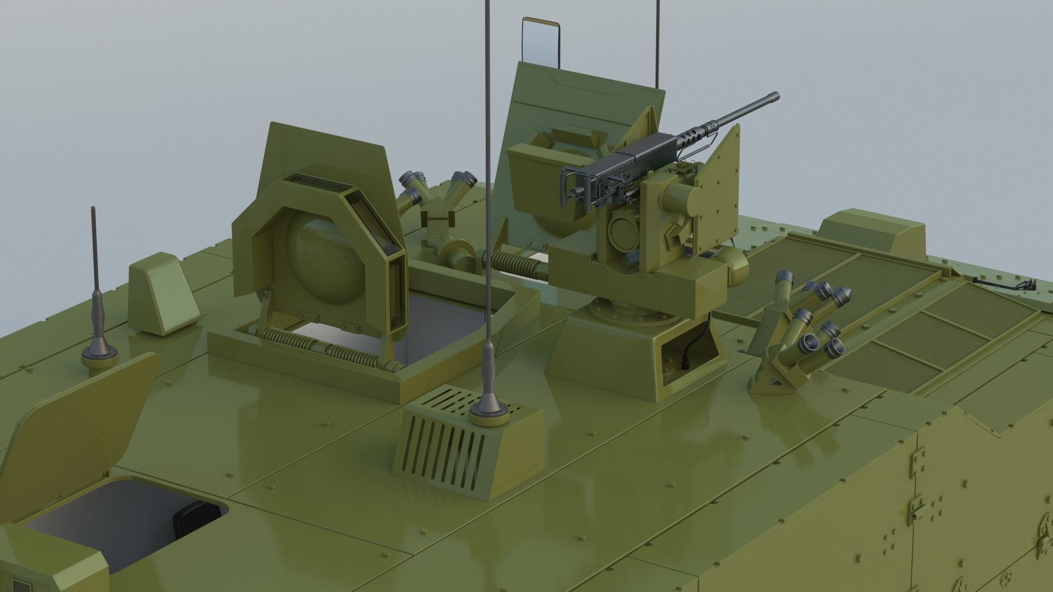 Ares Armoured Vehicle 3D model | CGTrader