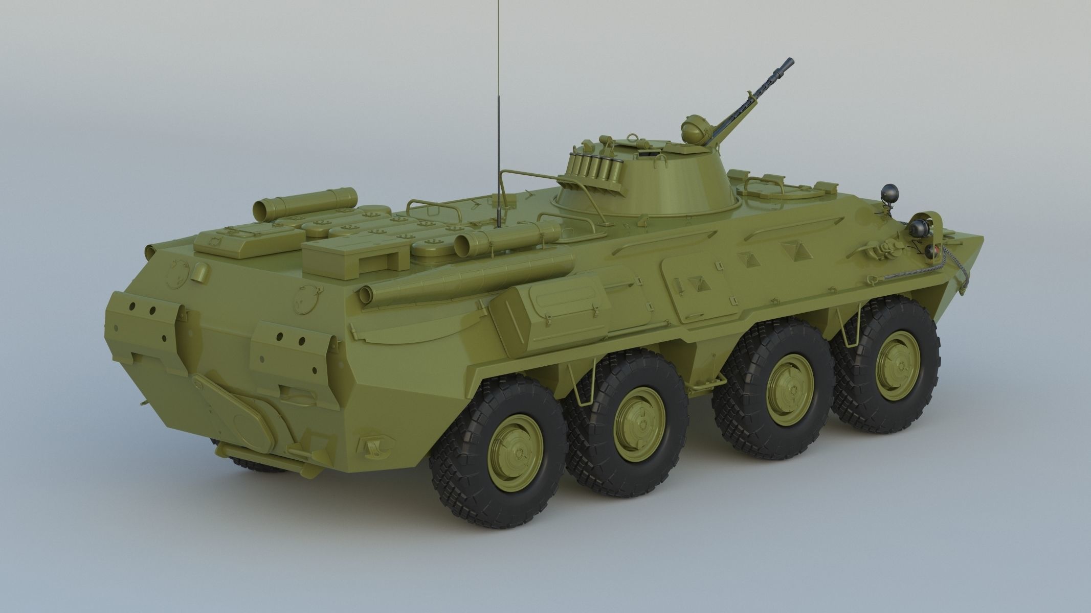 BTR-82A Armoured Personnel Carrier 3D model | CGTrader