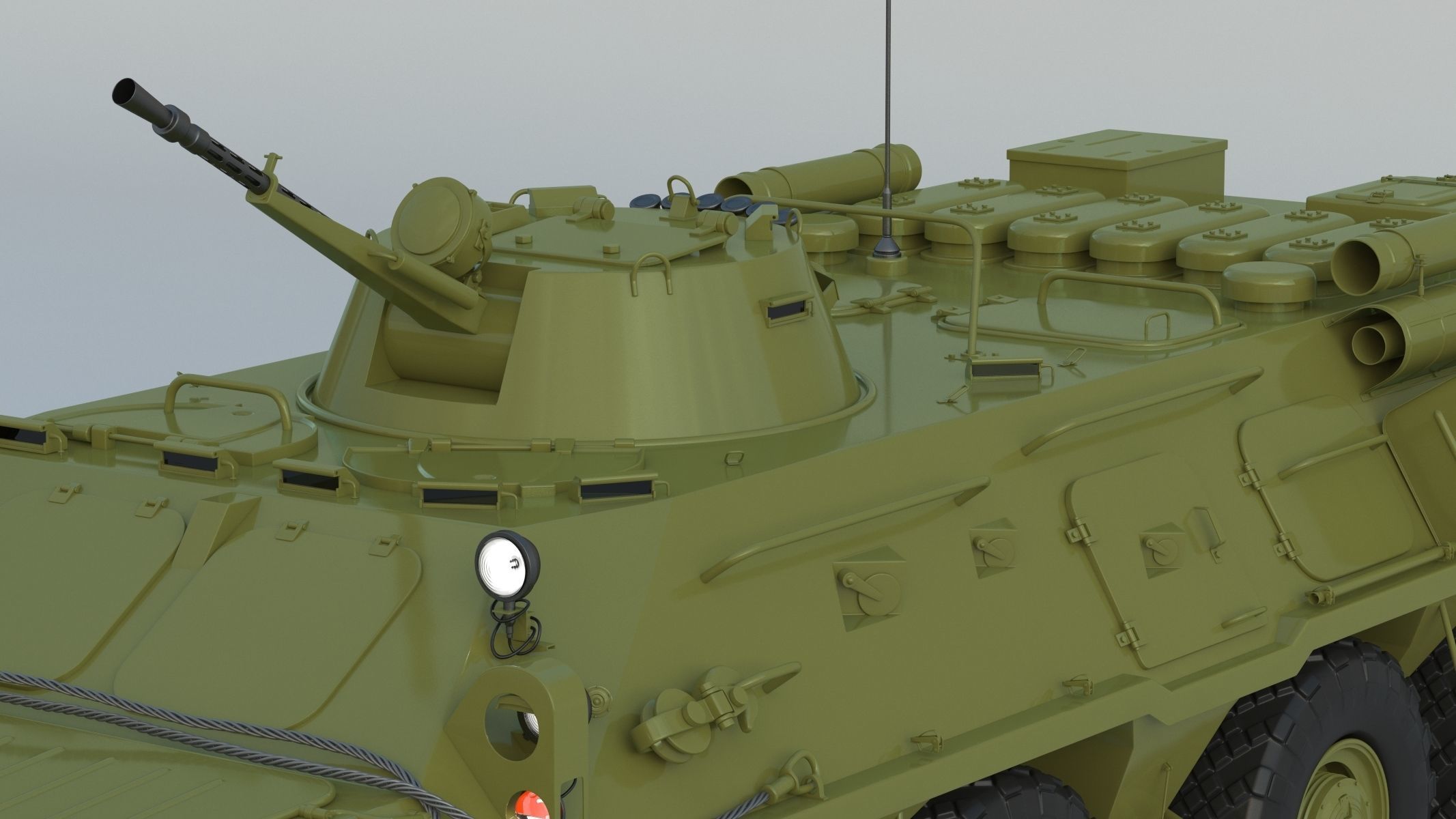 BTR-82A Armoured Personnel Carrier 3D model | CGTrader
