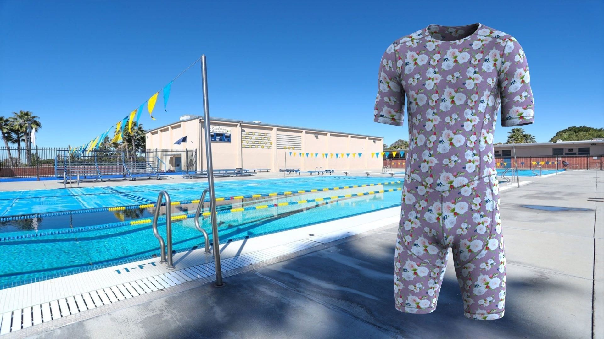 Professional Swimwear Full body bodywear for Man Tight Swimsuit 3D ...