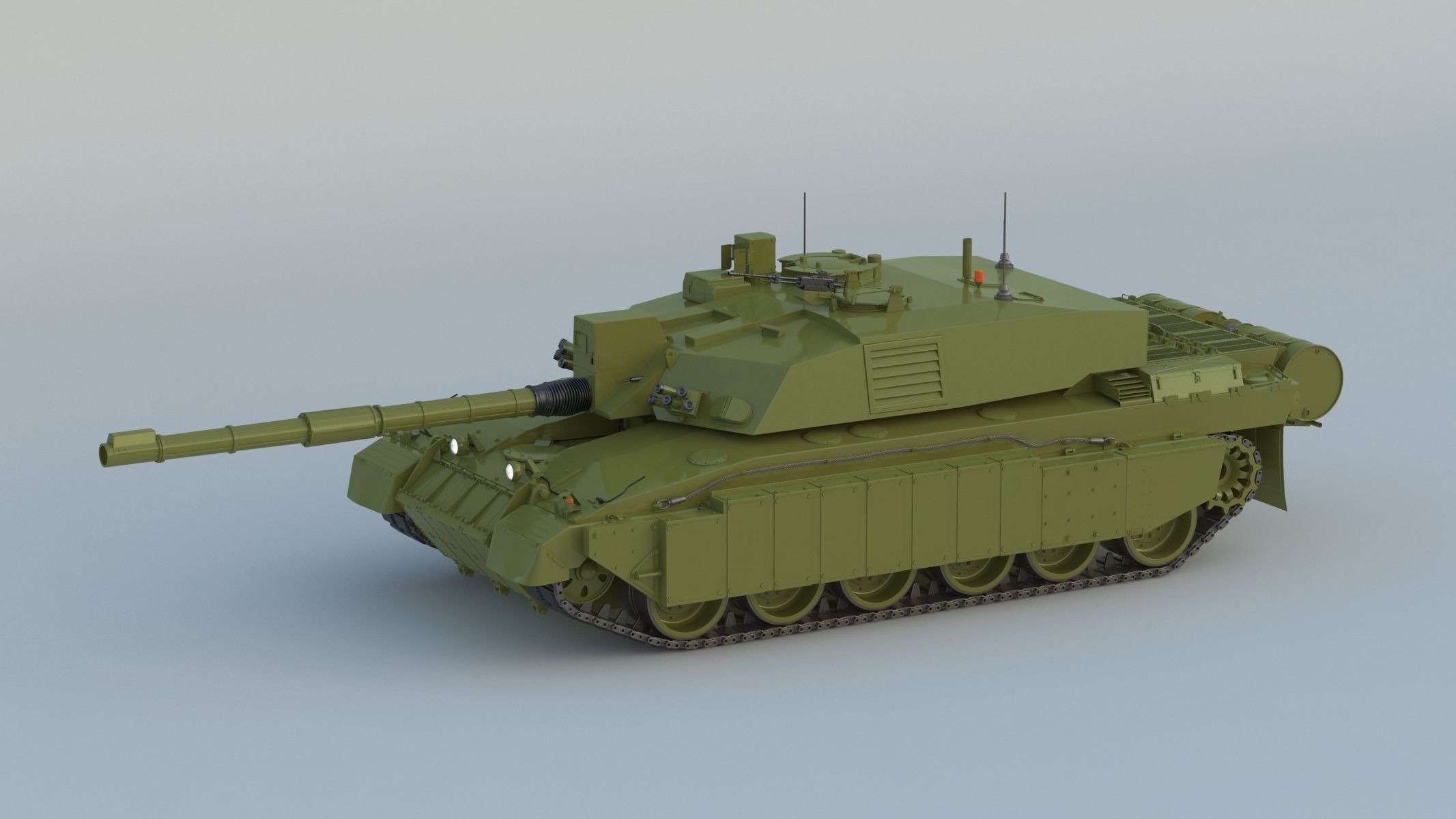FV4034 Challenger 2 3D model | CGTrader