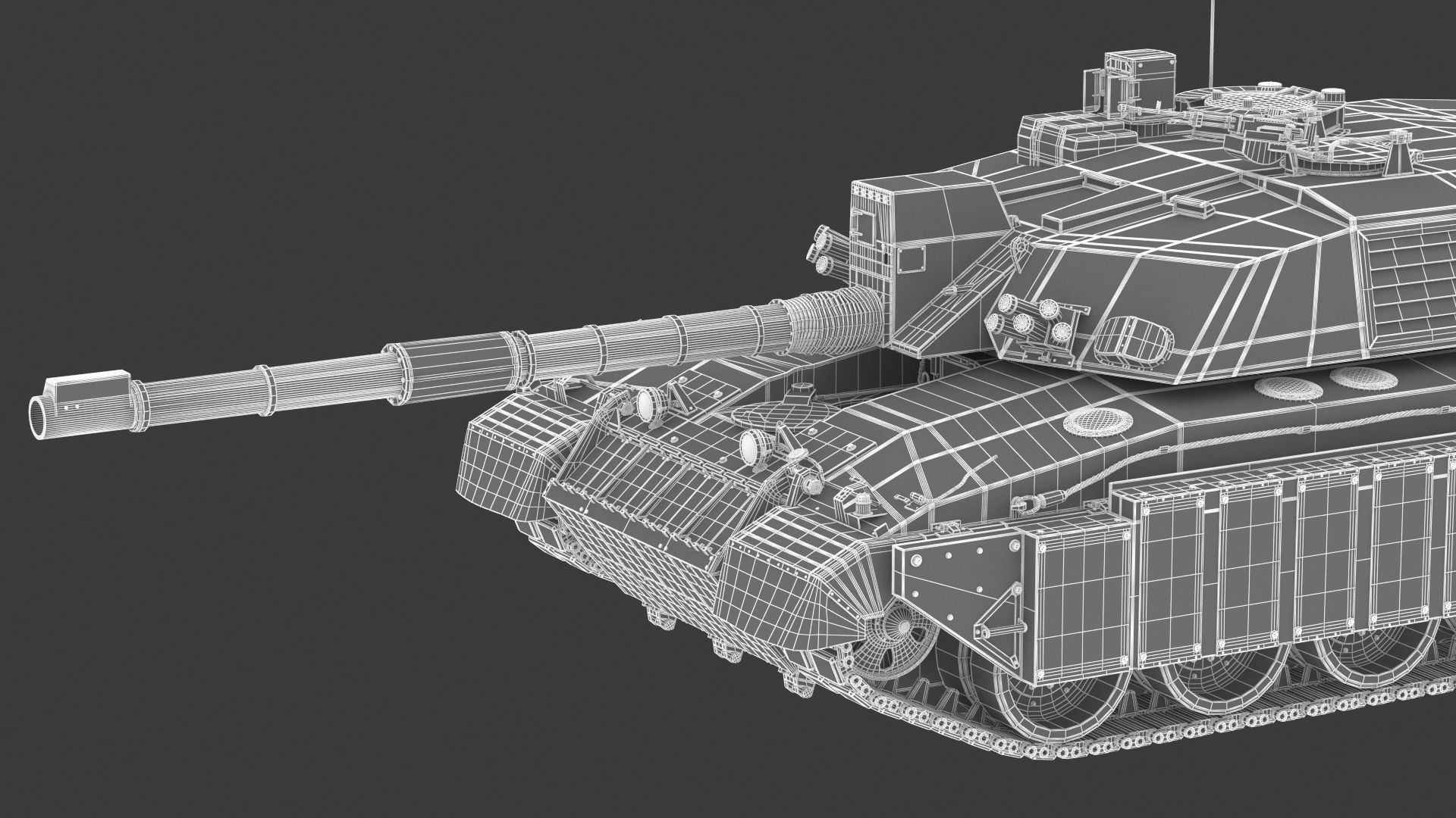 FV4034 Challenger 2 3D model | CGTrader