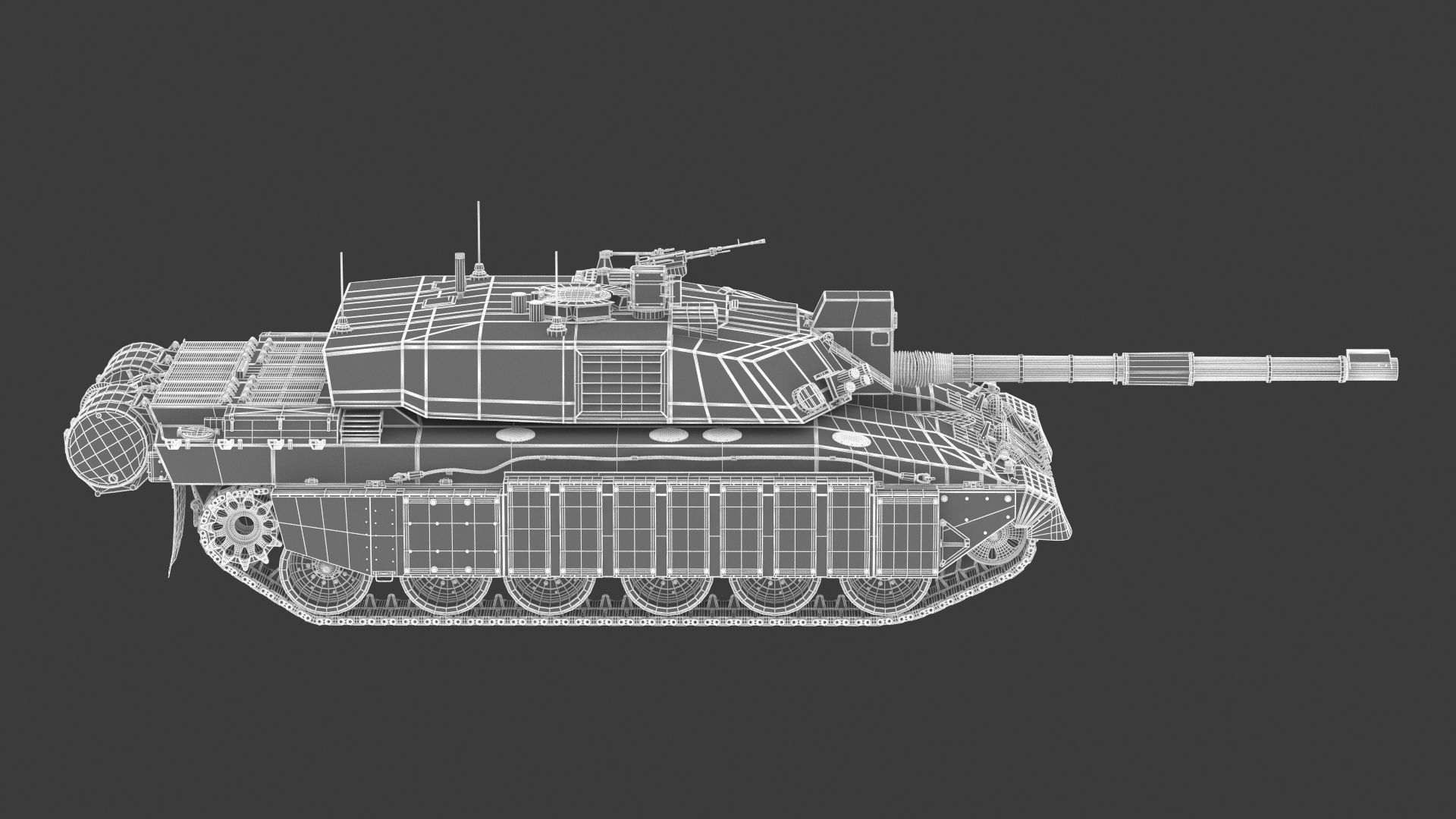 FV4034 Challenger 2 3D model | CGTrader