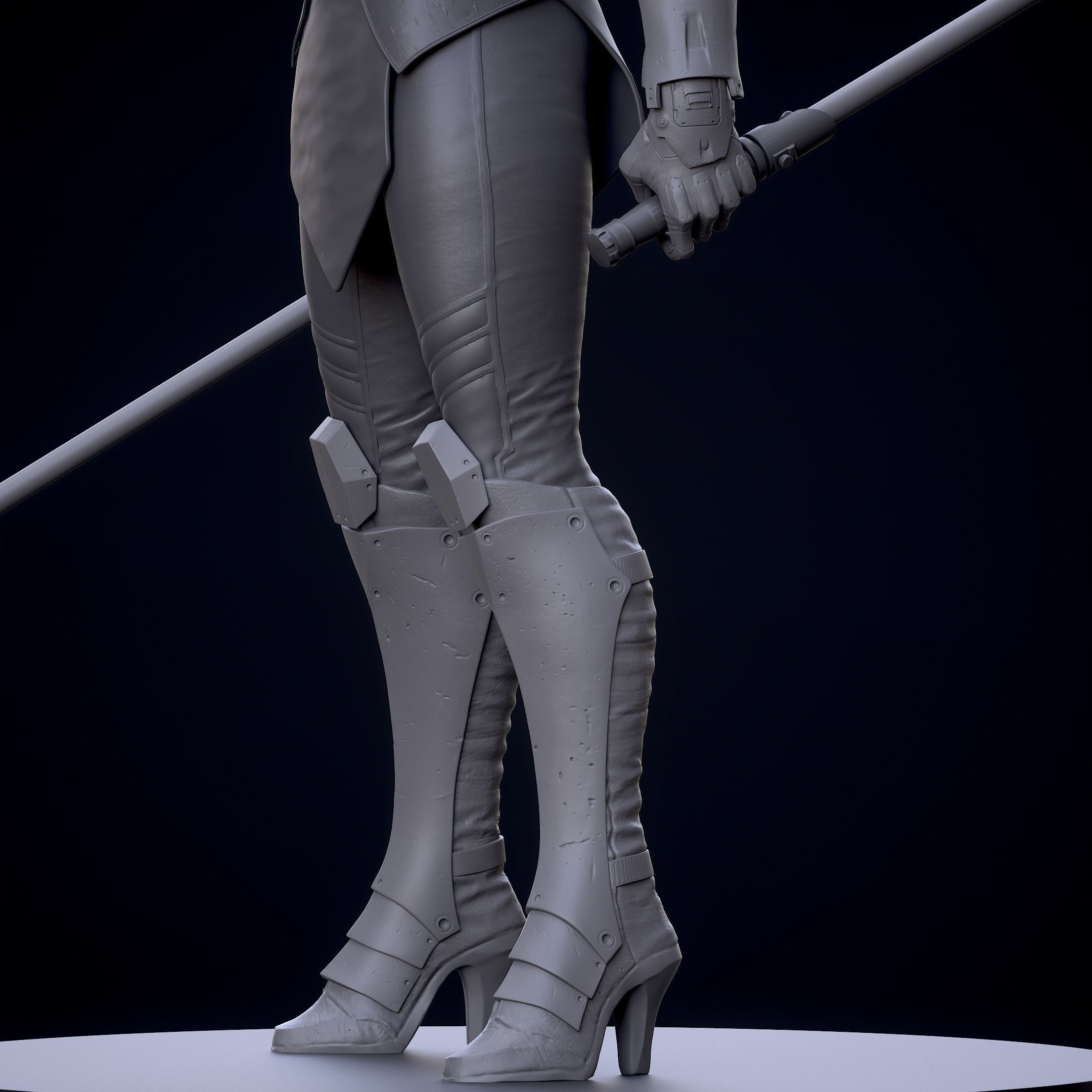 Togruta Jedi Ahsoka Tano Style 3d Model 3d Printable Cgtrader