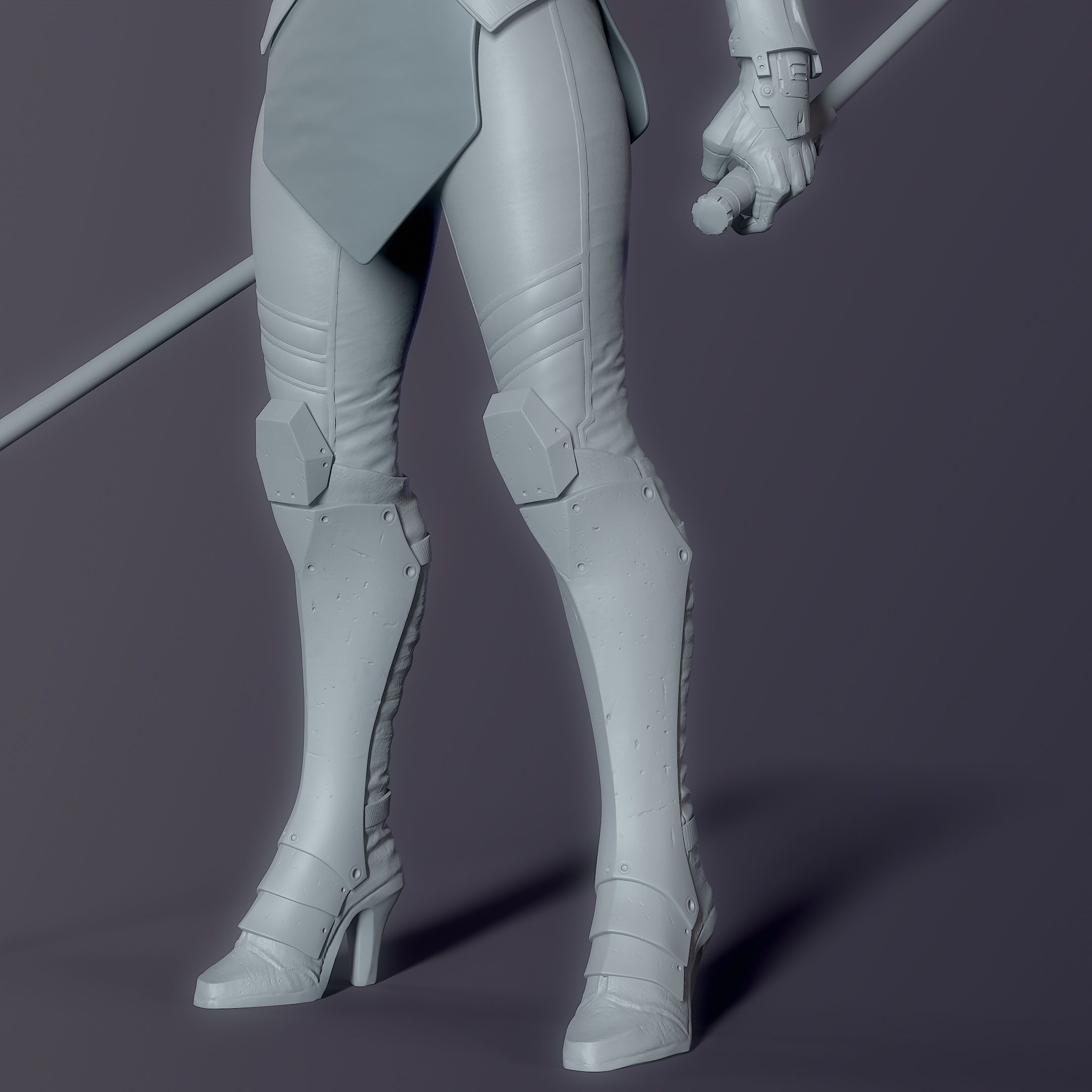 Togruta jedi Ahsoka Tano style 3D model 3D printable | CGTrader