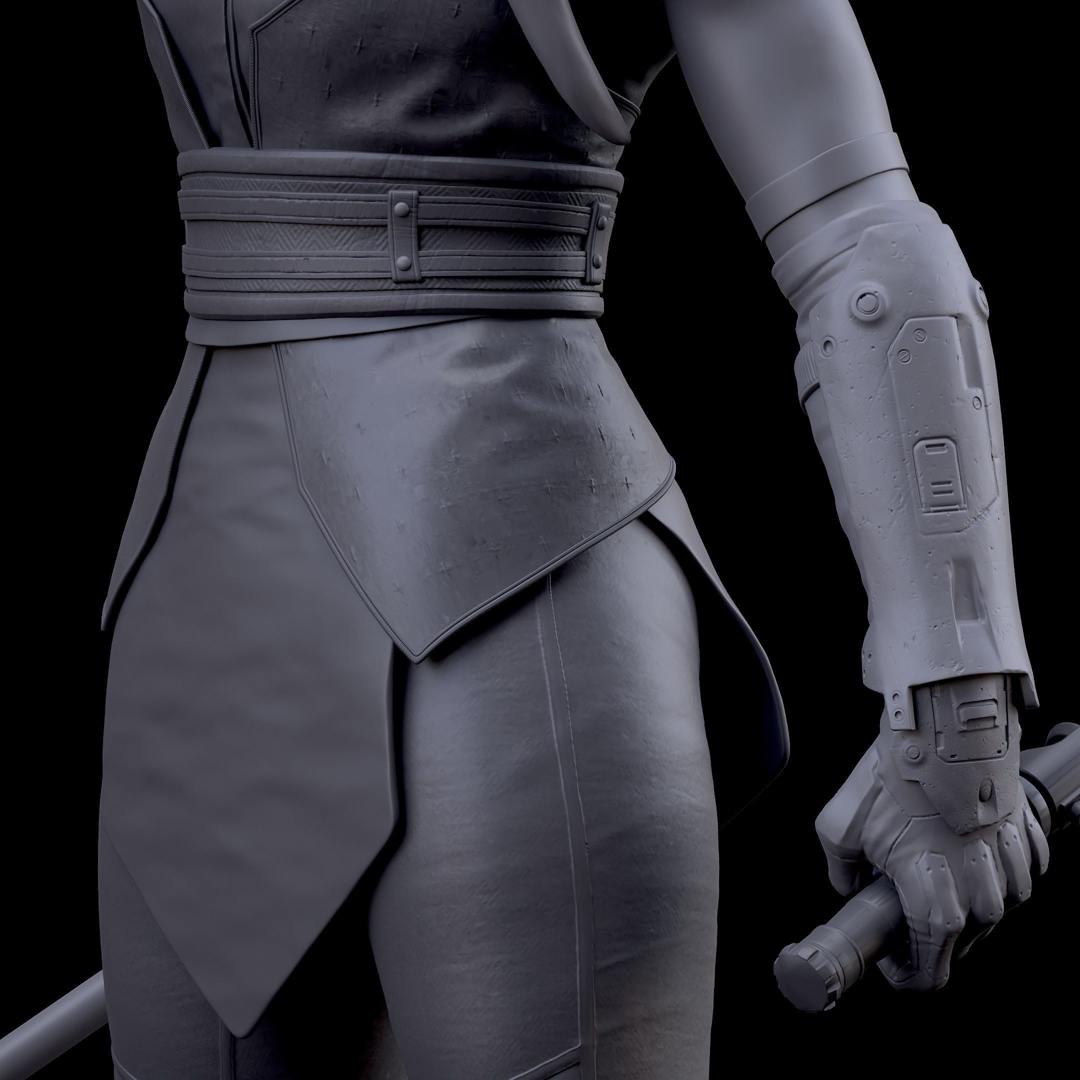 Togruta Jedi Ahsoka Tano Style 3d Model 3d Printable Cgtrader