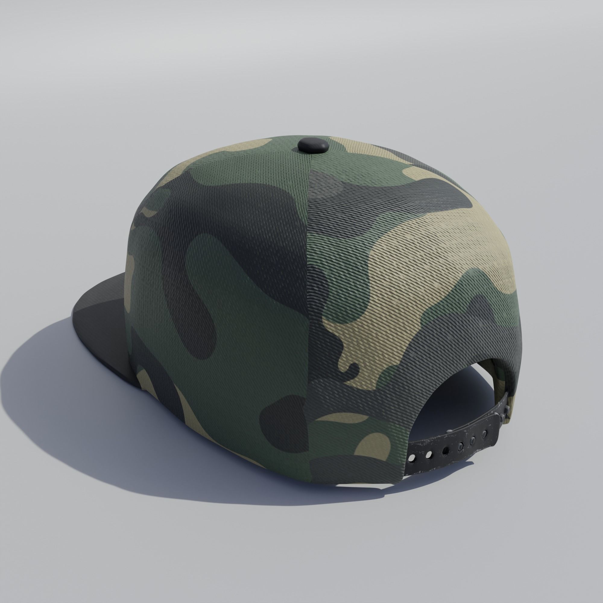 Snapback Cap 3D model | CGTrader