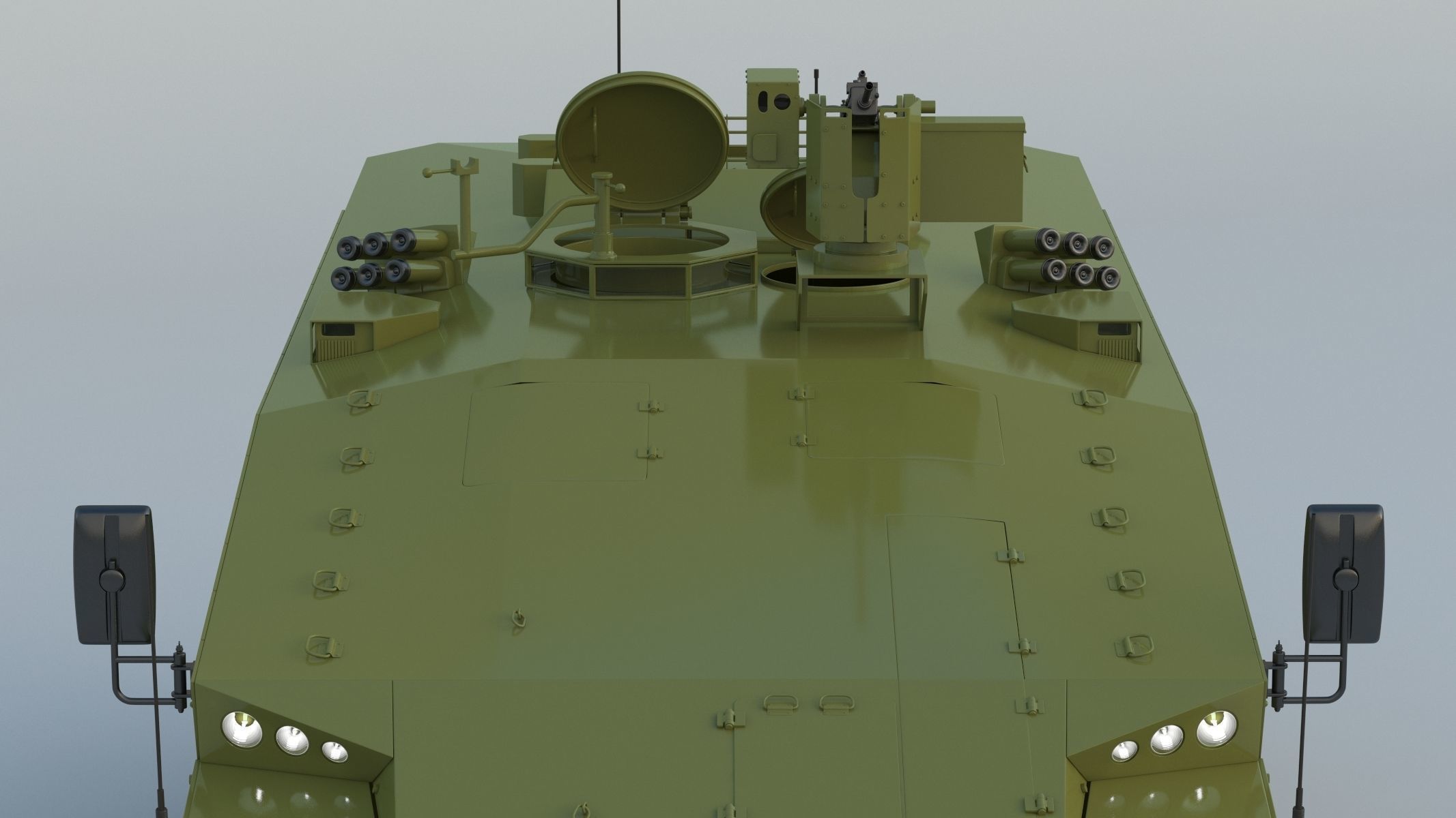 Eitan 8x8 APC Armoured Fighting Vehicle 3D model | CGTrader