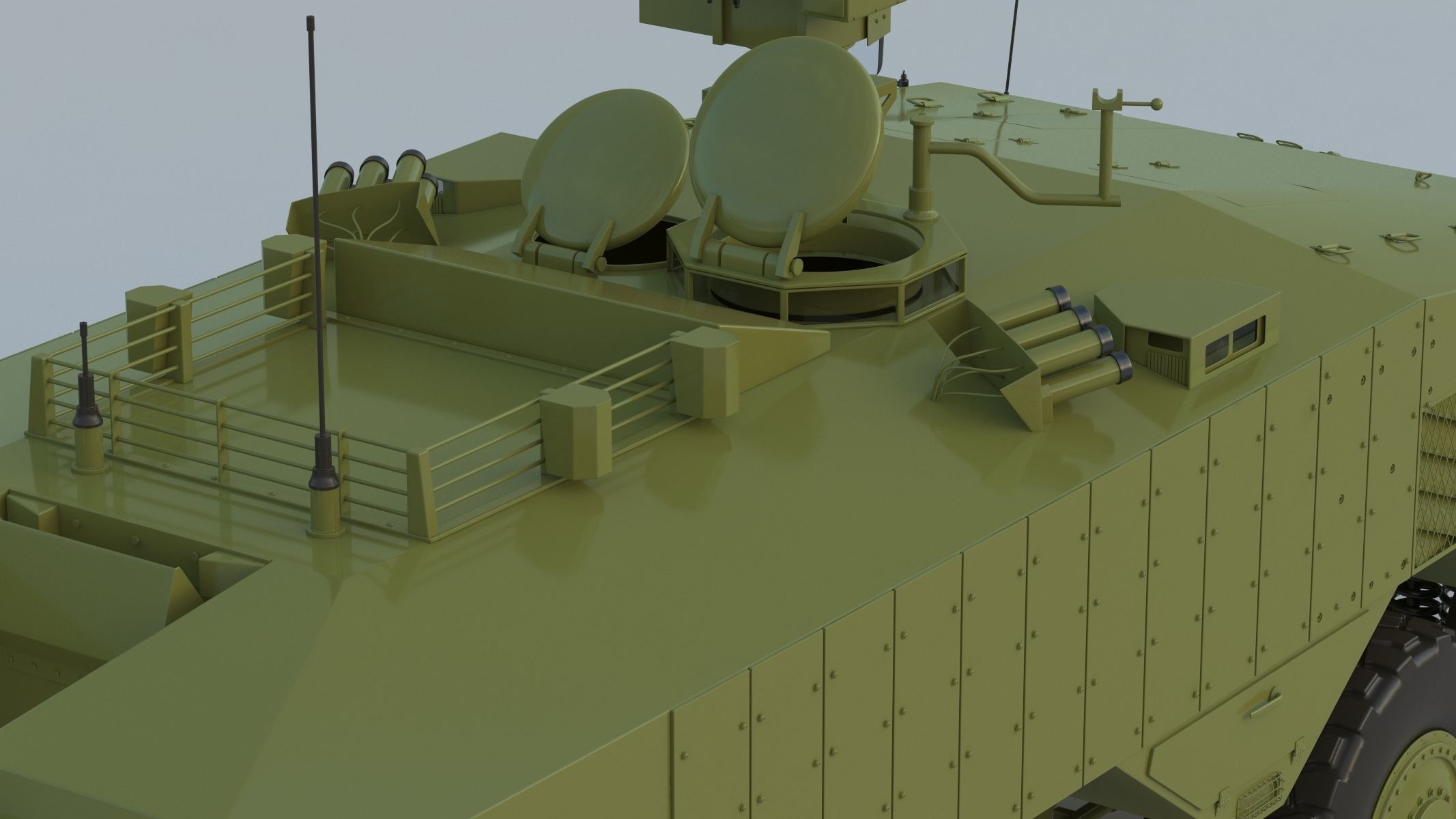 Eitan 8x8 APC Armoured Fighting Vehicle 3D model | CGTrader