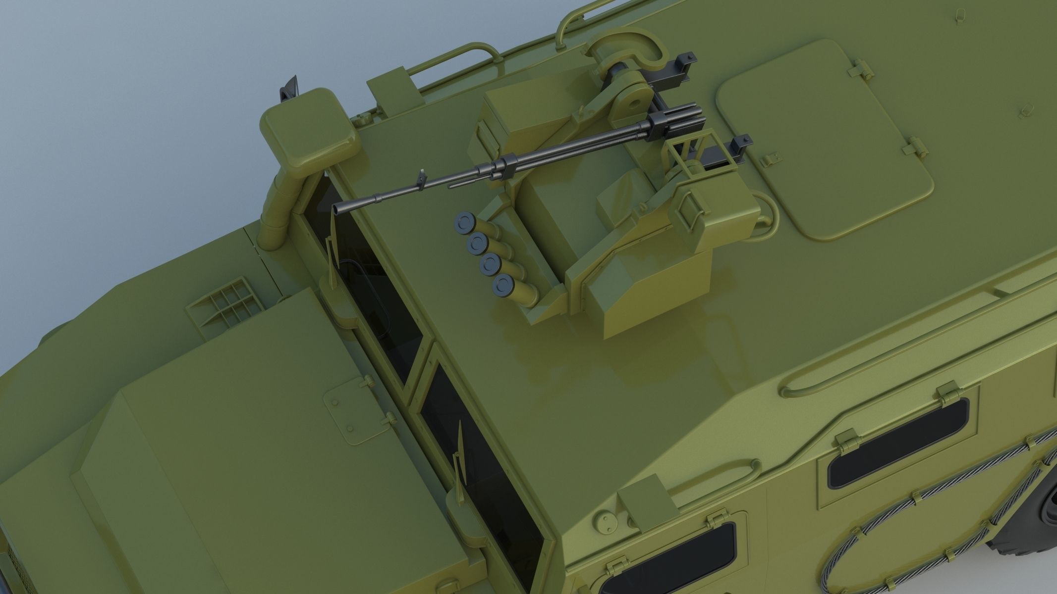 GAZ Tigr Russian Military Vehicle 3D model | CGTrader