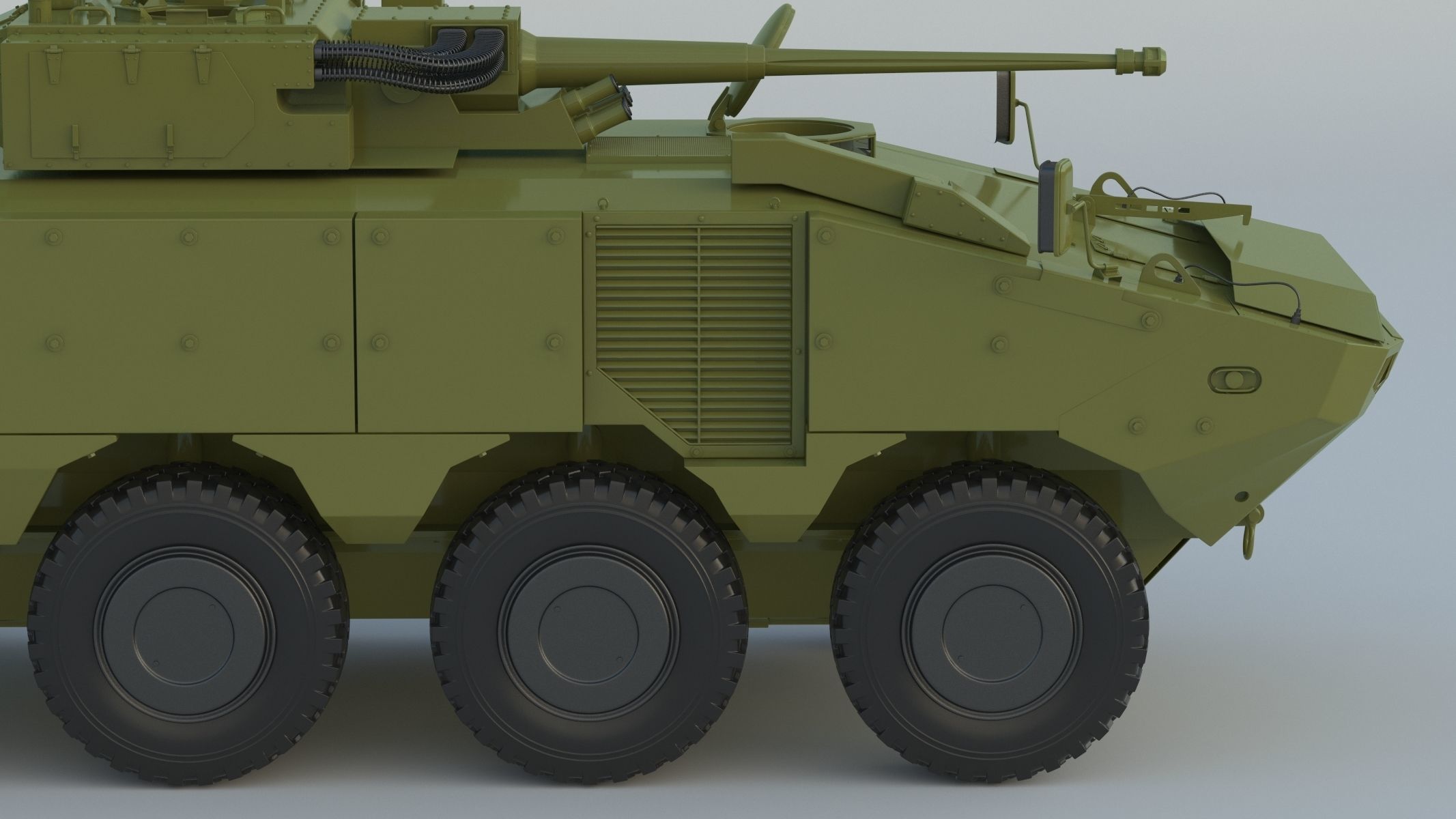 Iveco SuperAV 8x8 Armored Vehicle 3D model | CGTrader