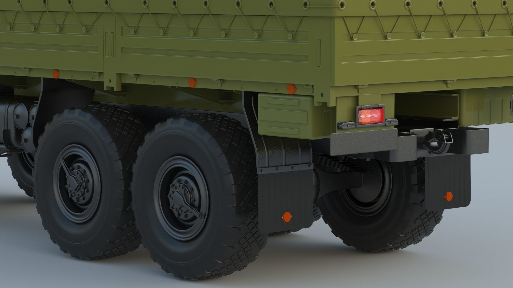 KamAZ-5350 military truck 3D model | CGTrader