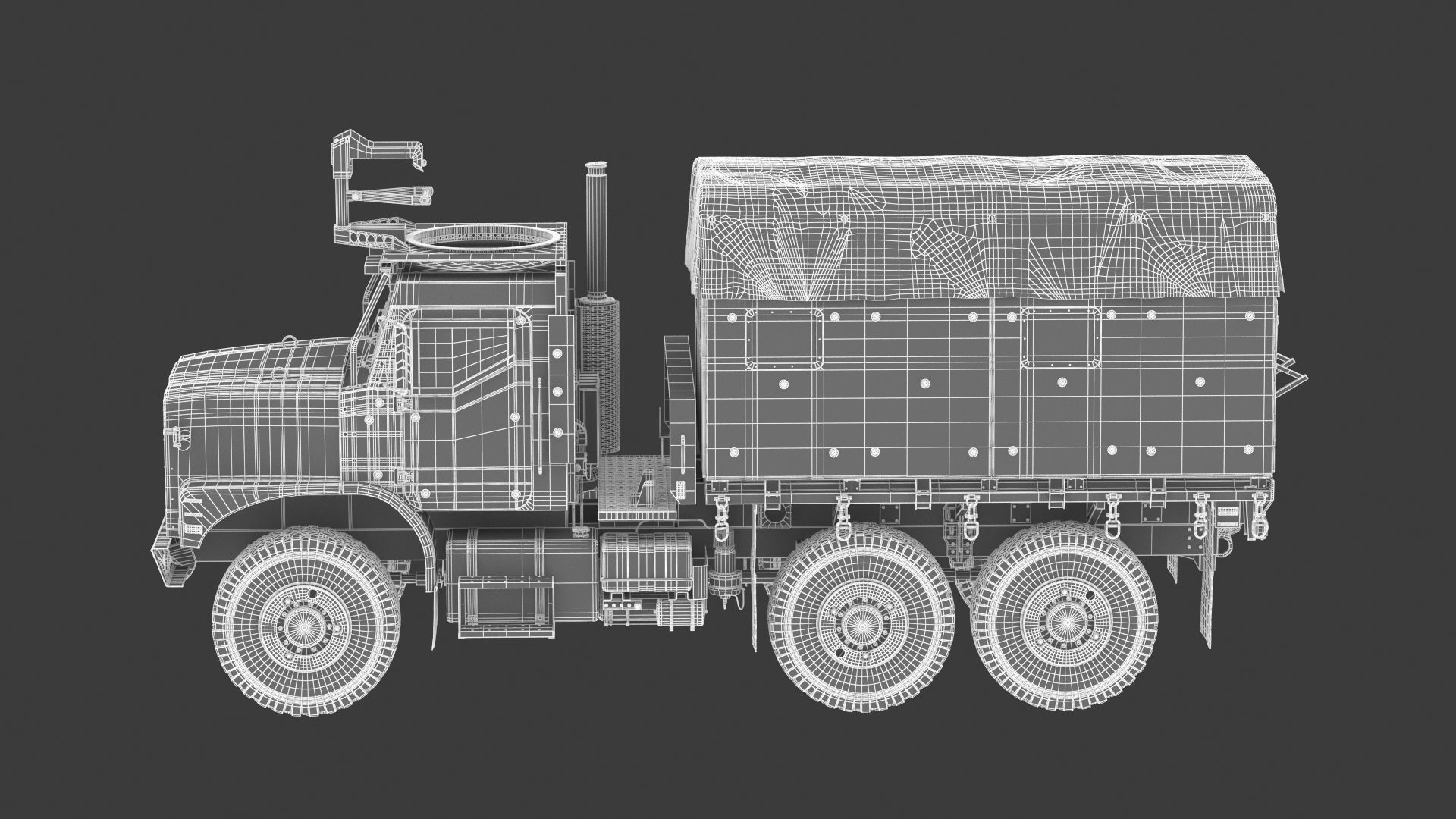 MTVR MK23 Standard Military Truck 3D model | CGTrader
