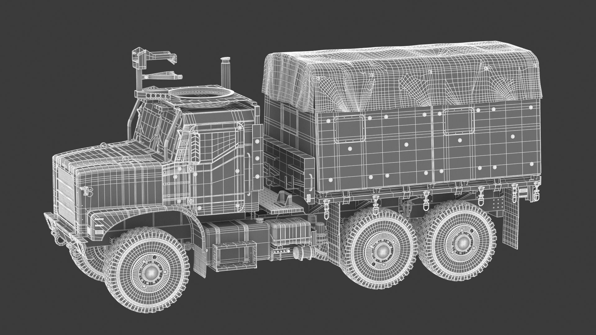 MTVR MK23 Standard Military Truck 3D model | CGTrader