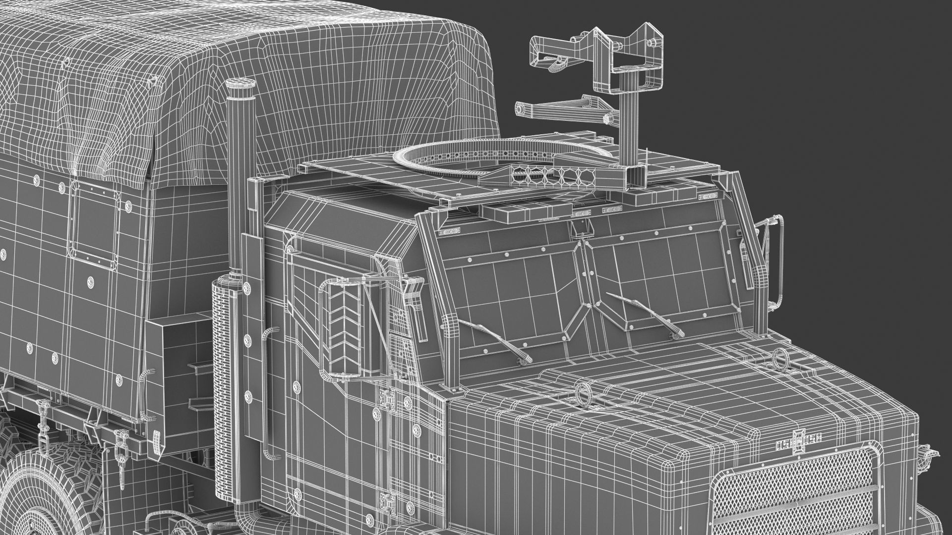 MTVR MK23 Standard Military Truck 3D model | CGTrader