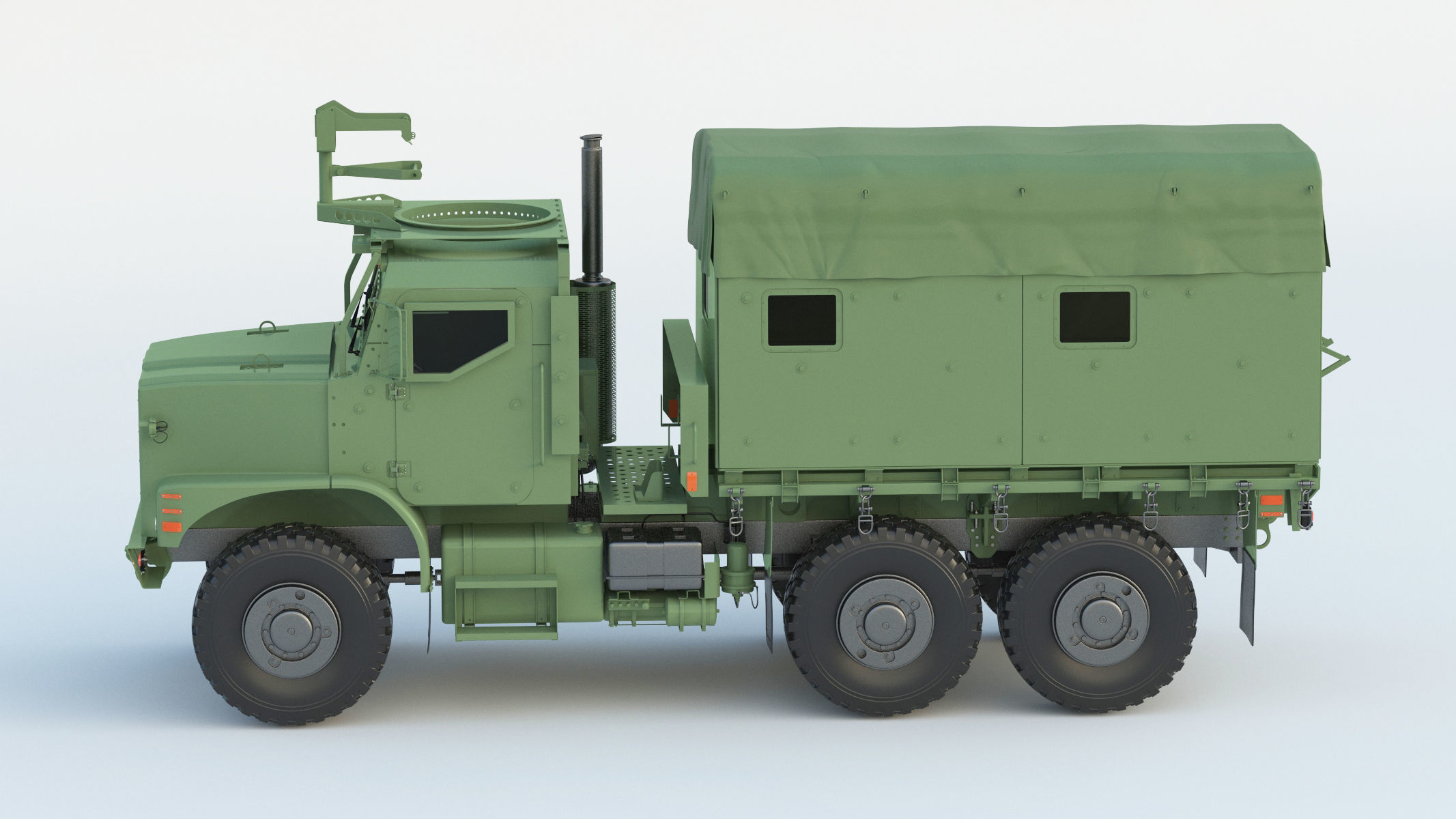 MTVR MK23 Standard Military Truck 3D model | CGTrader