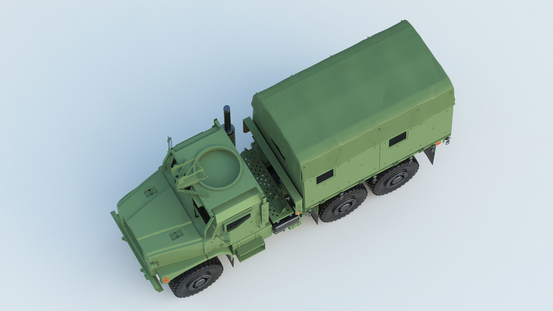 MTVR MK23 Standard Military Truck 3D model | CGTrader
