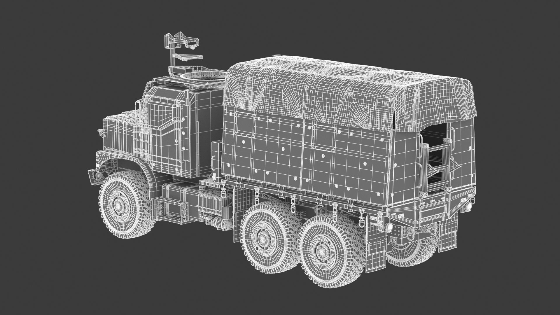 MTVR MK23 Standard Military Truck 3D model | CGTrader