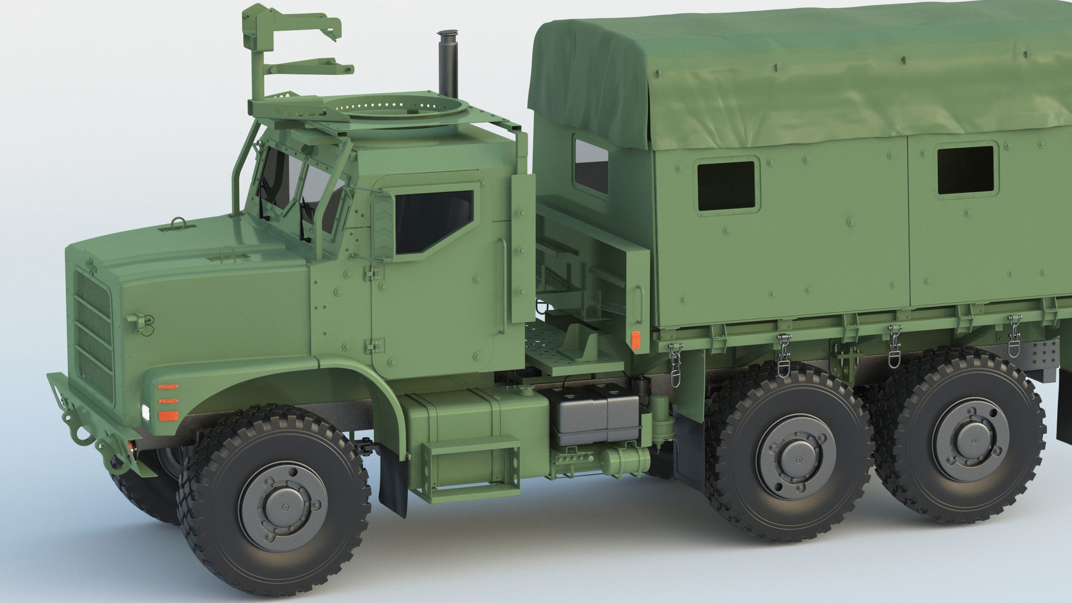 MTVR MK23 Standard Military Truck 3D model | CGTrader