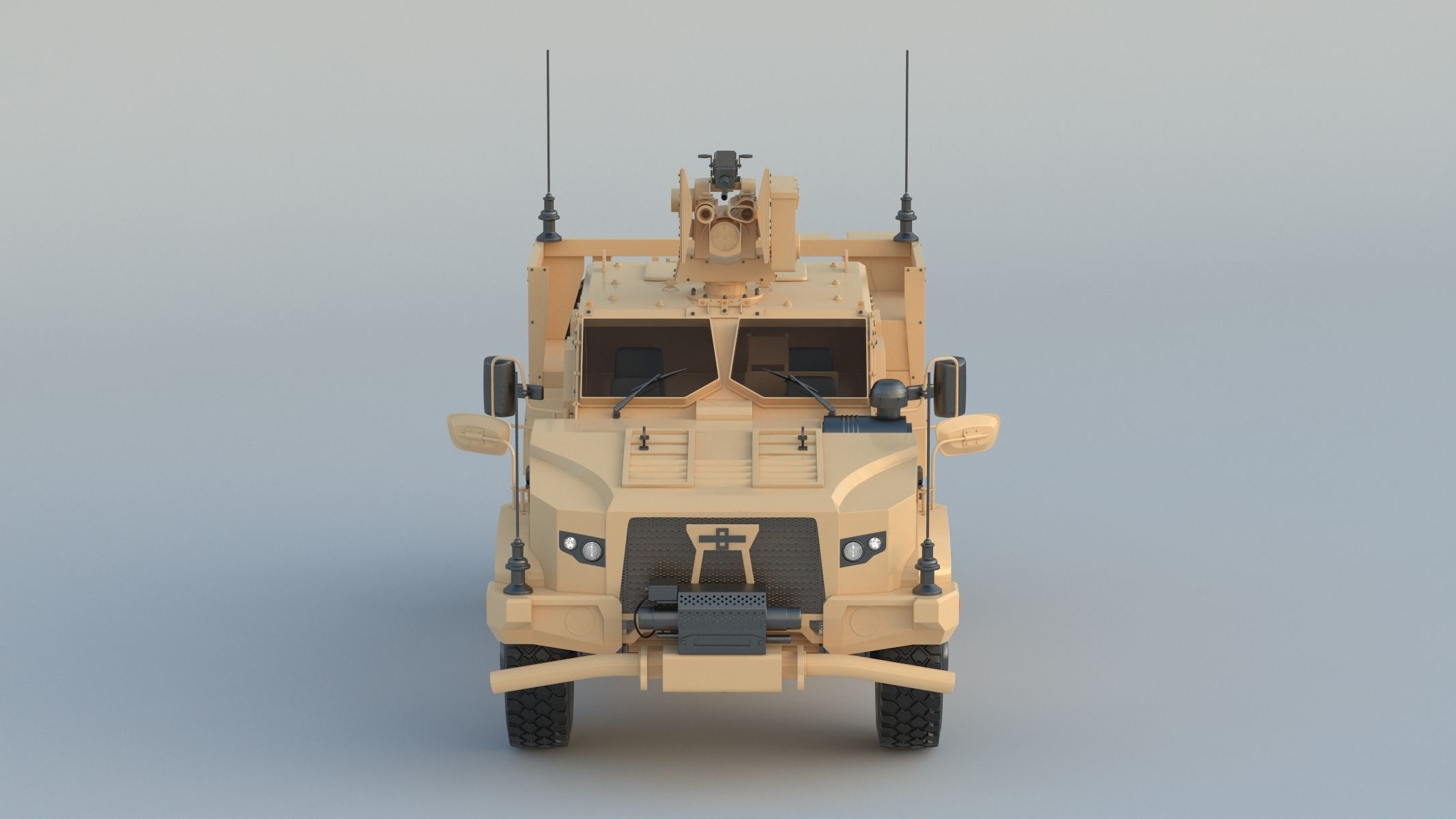 Oshkosh L-ATV in M1278 Heavy Guns Carrier 3D model | CGTrader