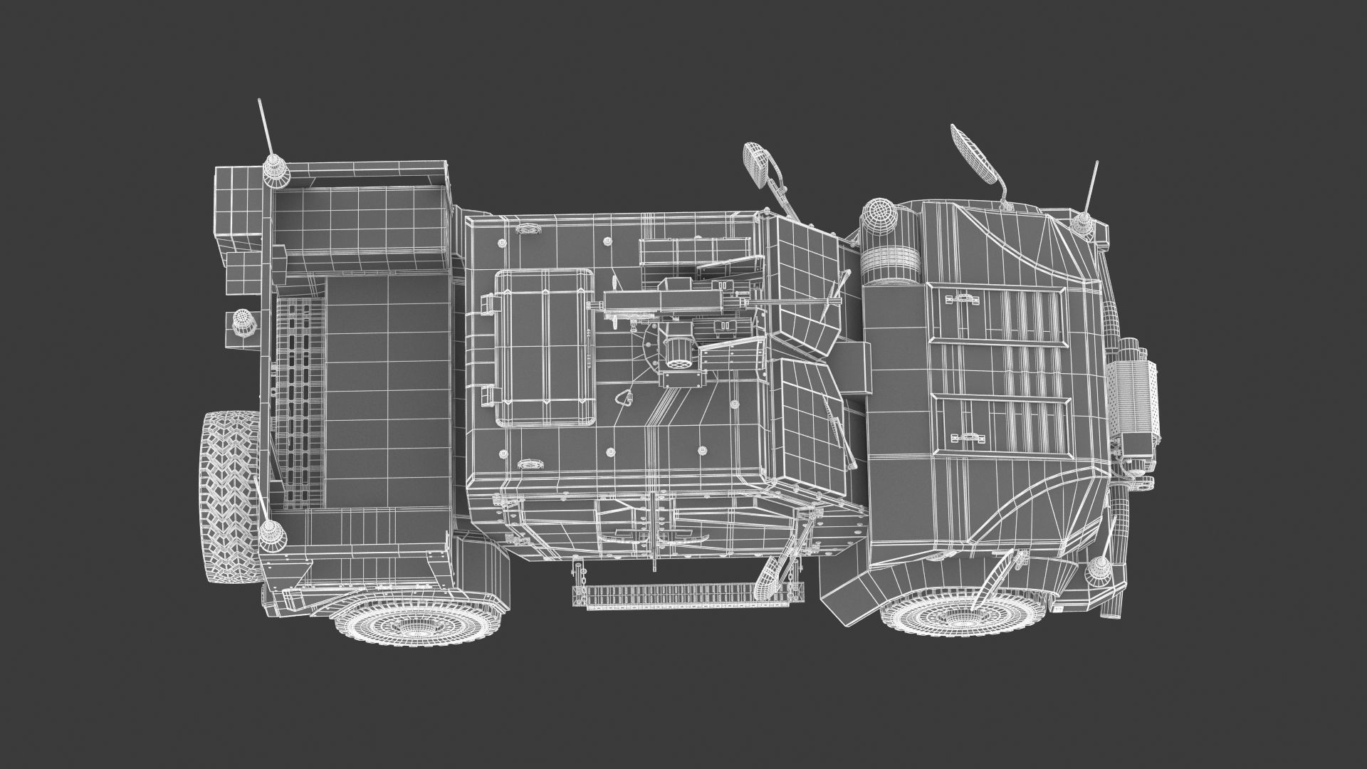 Oshkosh L-ATV in M1278 Heavy Guns Carrier 3D model | CGTrader