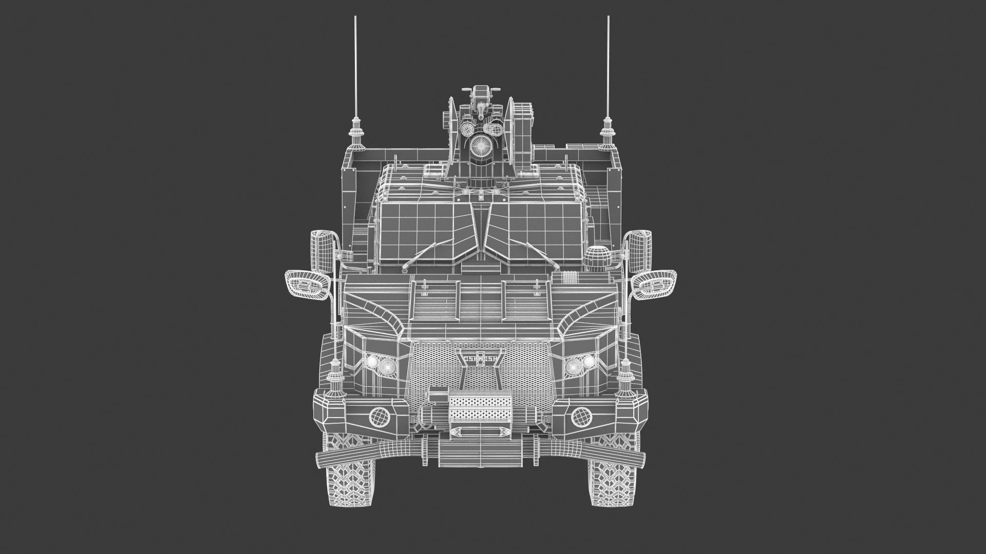 Oshkosh L-ATV in M1278 Heavy Guns Carrier 3D model | CGTrader