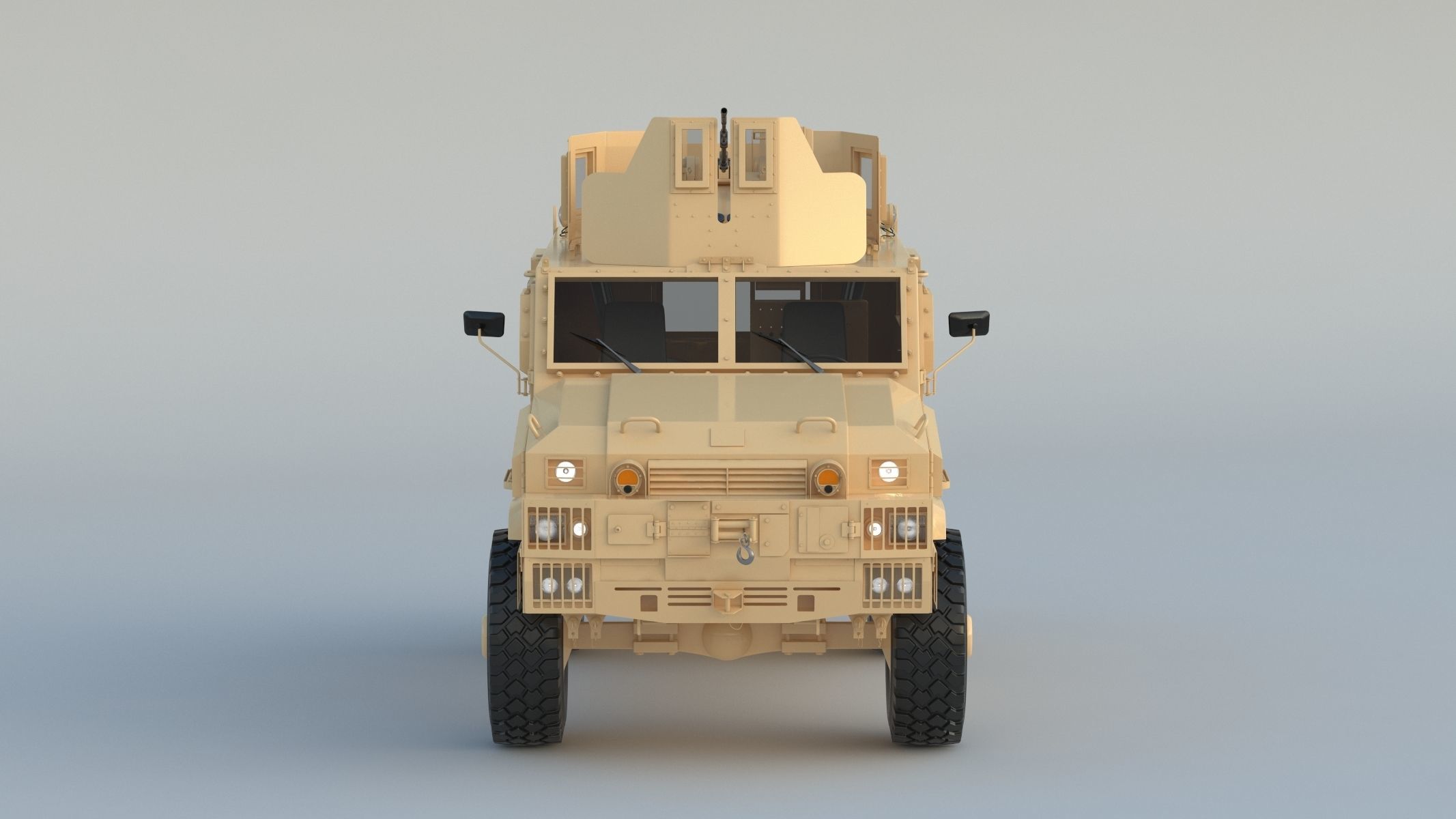 RG-33 Military Truck 3D model | CGTrader