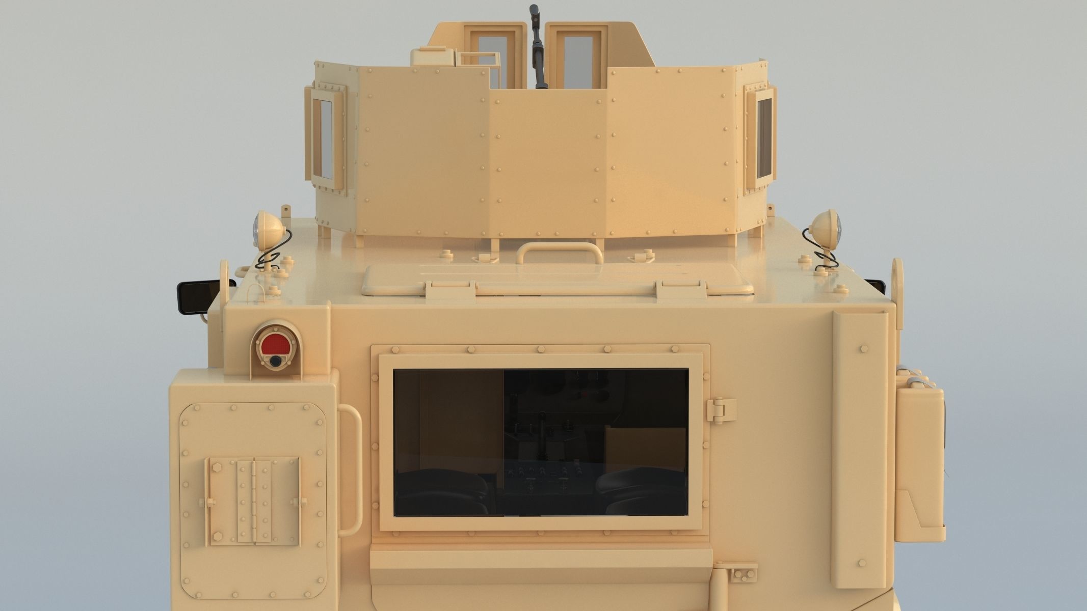 RG-33 Military Truck 3D model | CGTrader