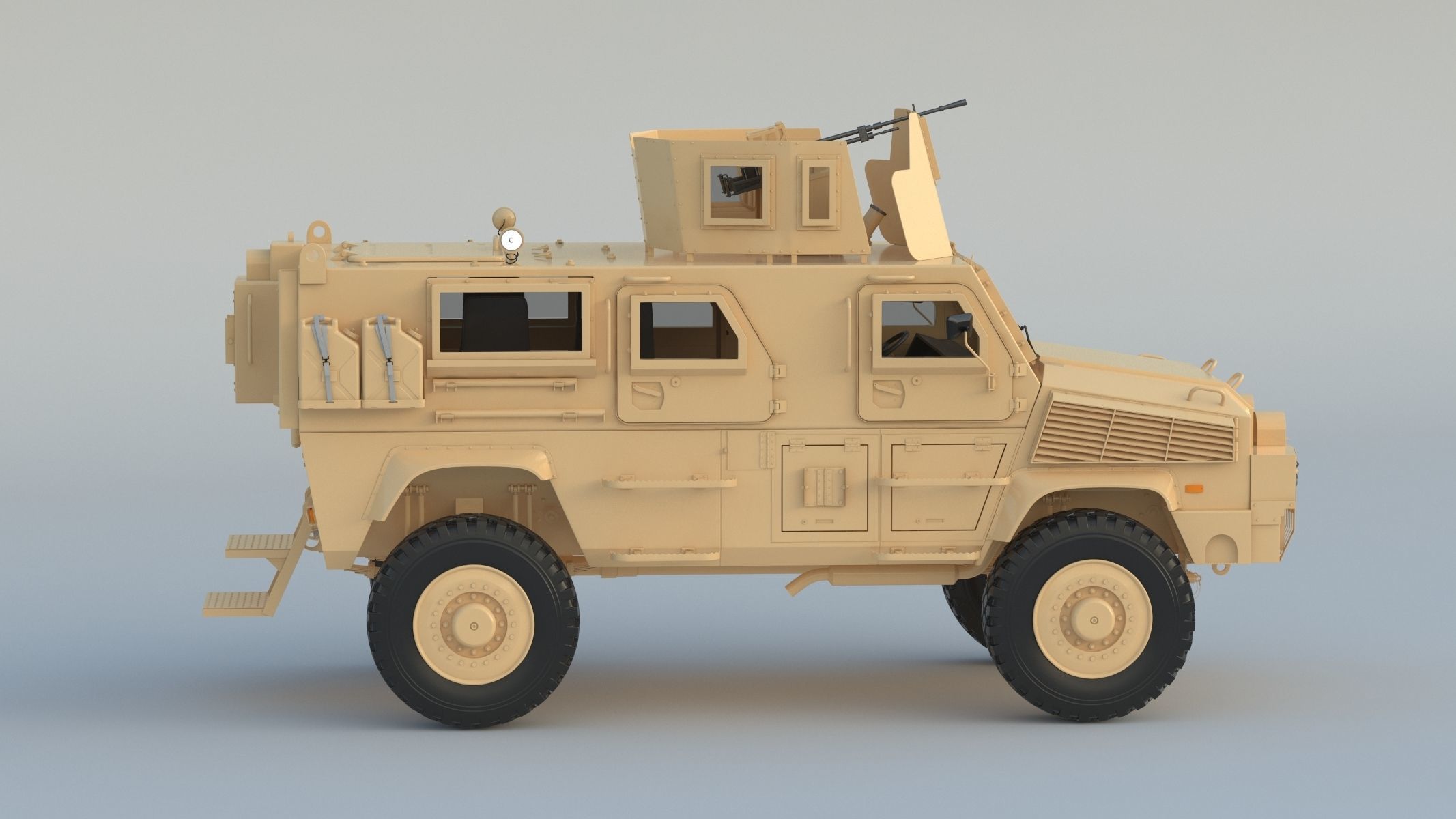 RG-33 Military Truck 3D model | CGTrader