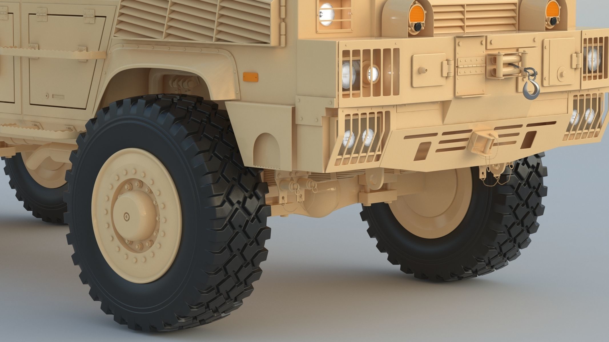 RG-33 Military Truck 3D model | CGTrader