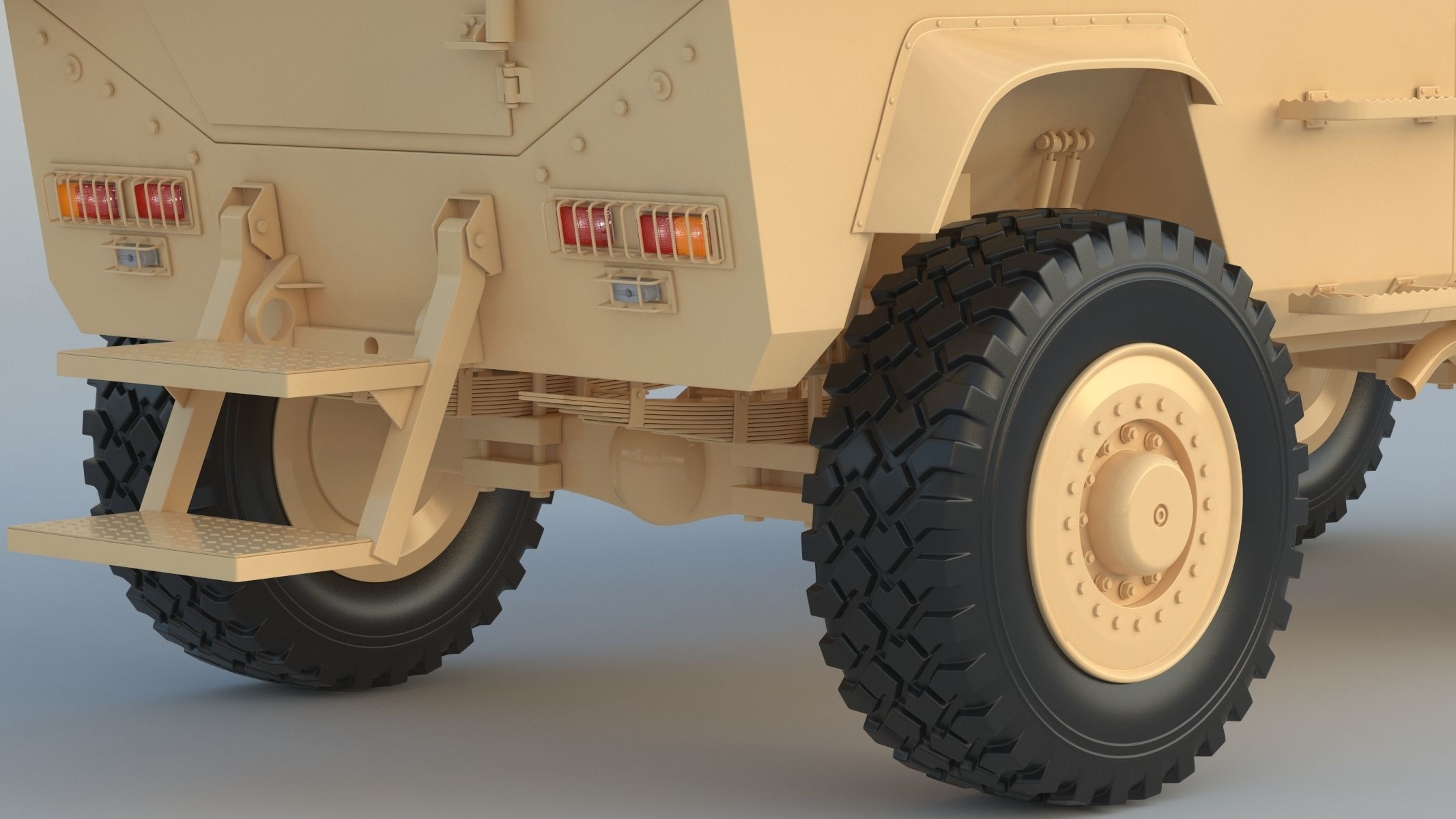 RG-33 Military Truck 3D model | CGTrader