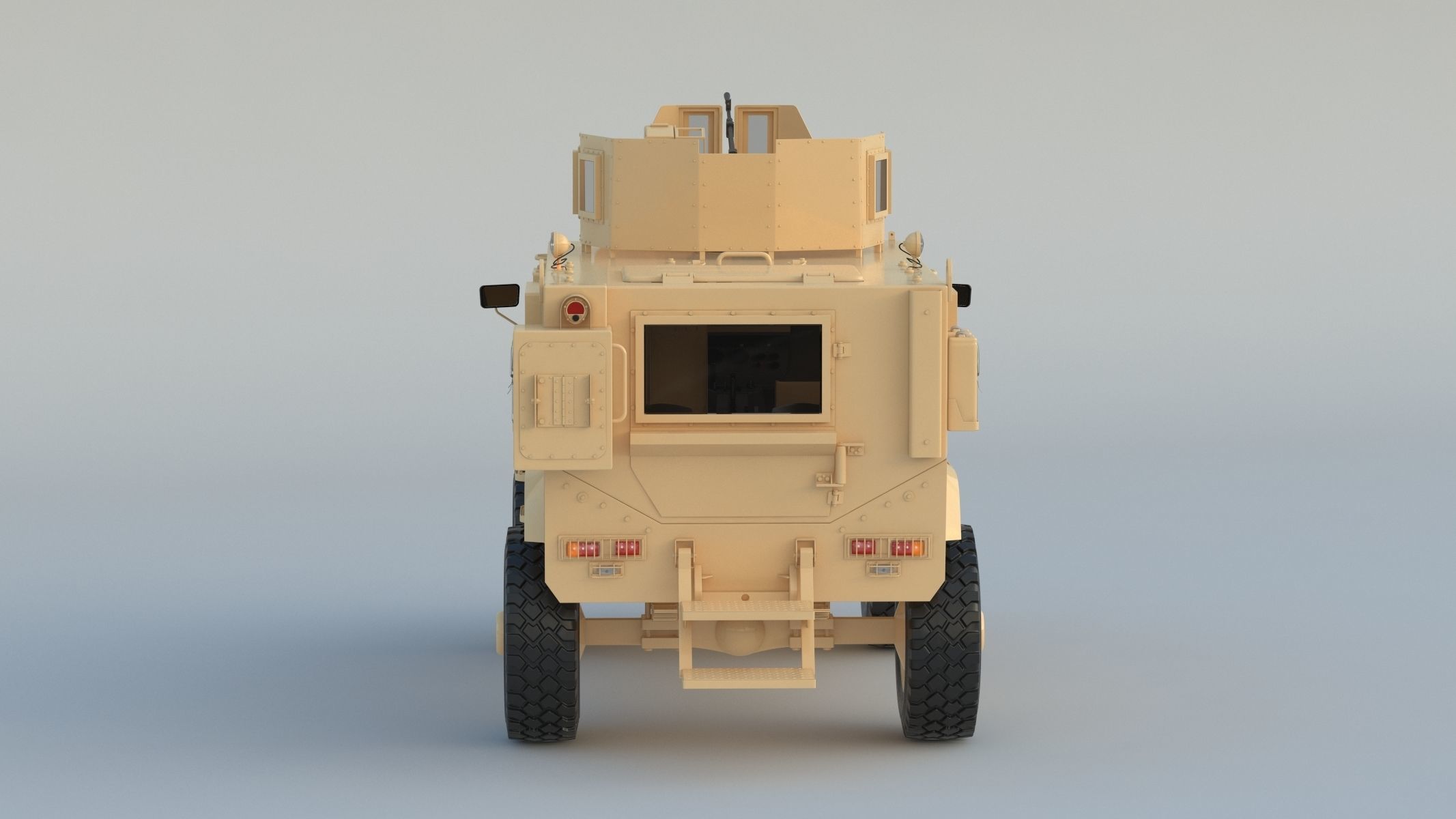 RG-33 Military Truck 3D model | CGTrader