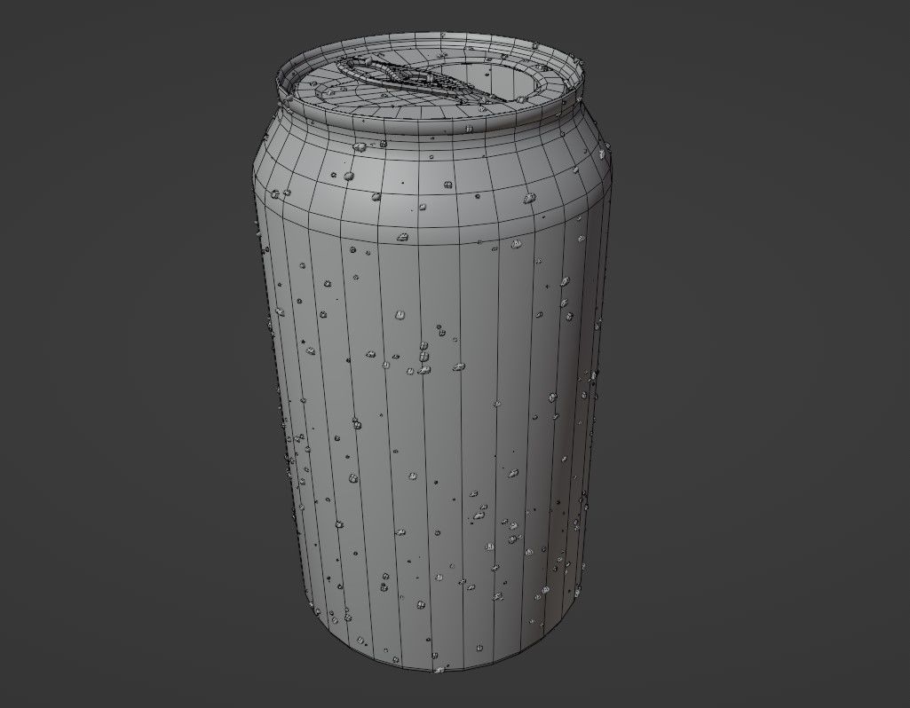 Photorealistic Fanta Can free 3D model | CGTrader