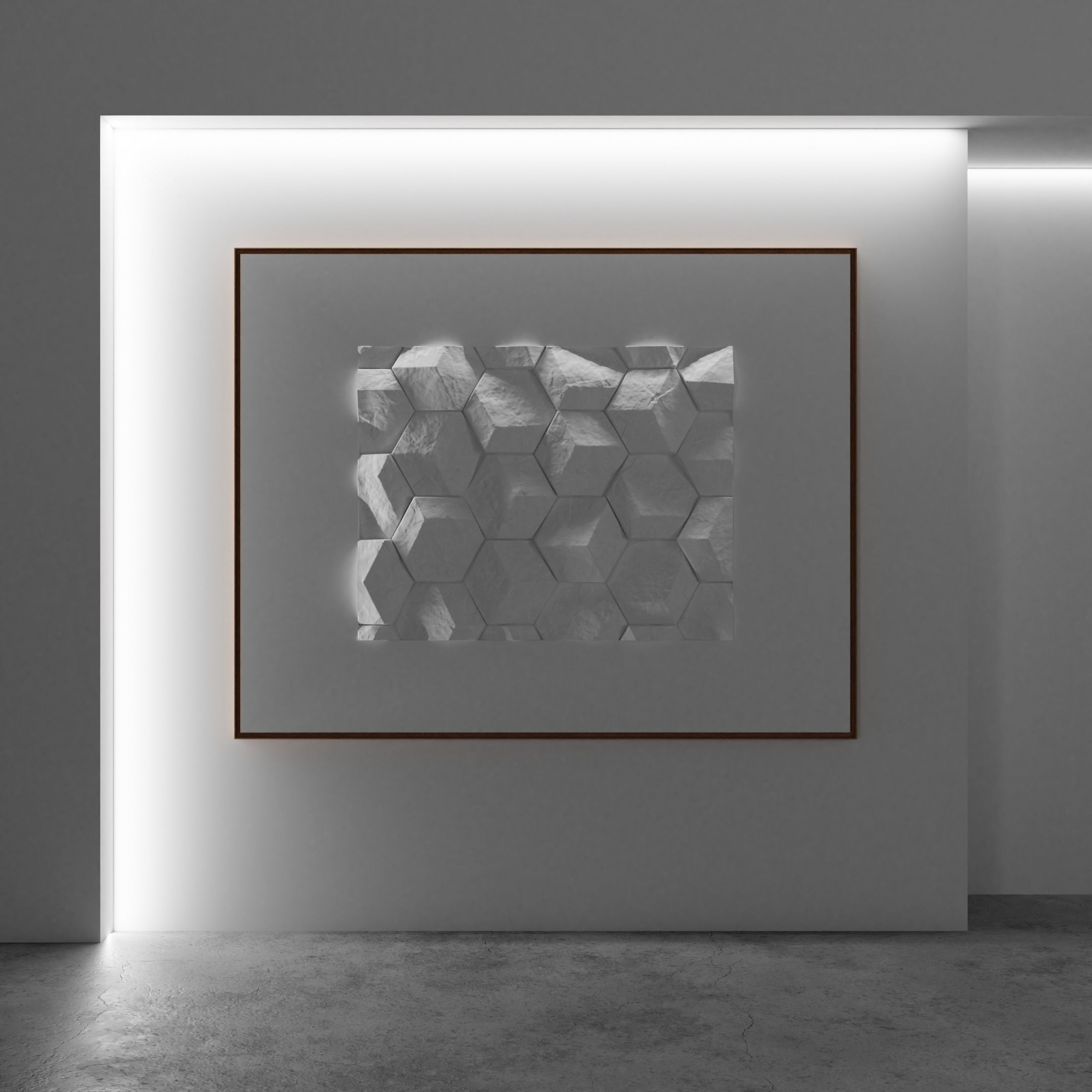 Big Painting - Minimalist Design free 3D model | CGTrader