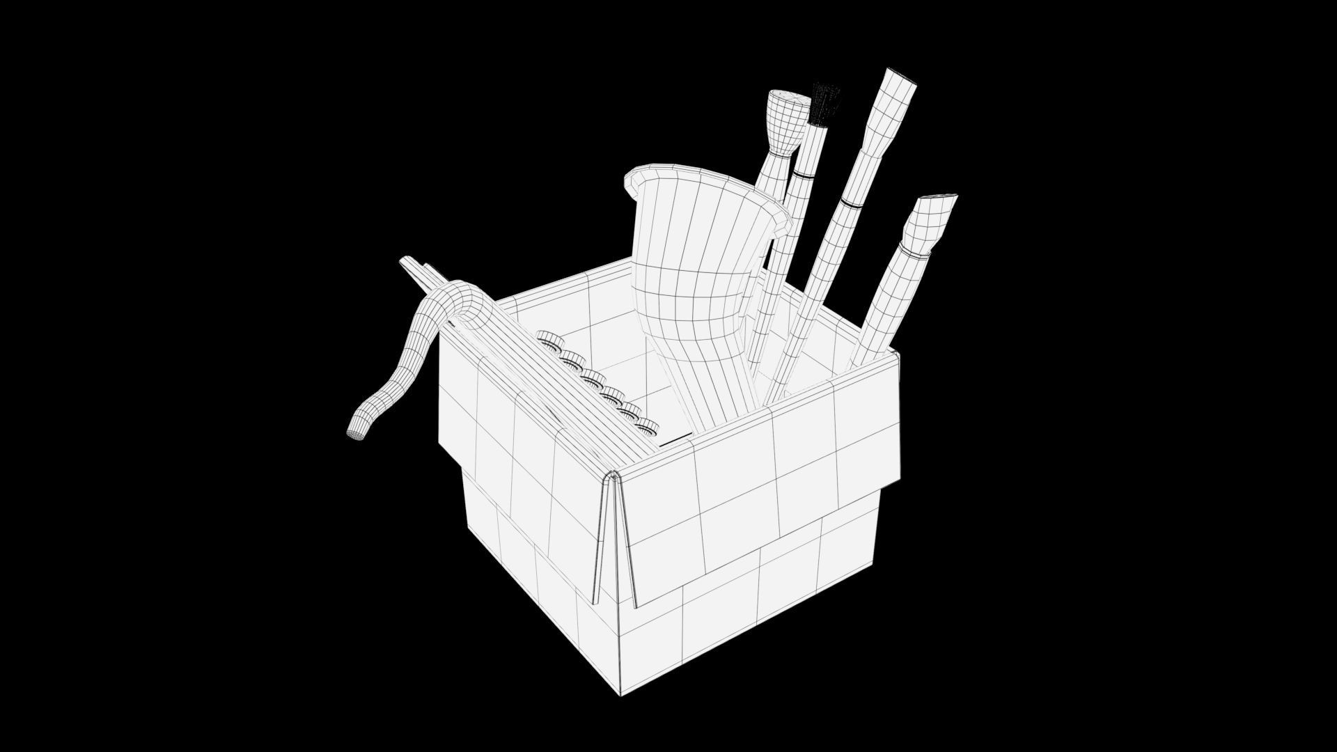 3D model stylized Cartons VR / AR / low-poly | CGTrader