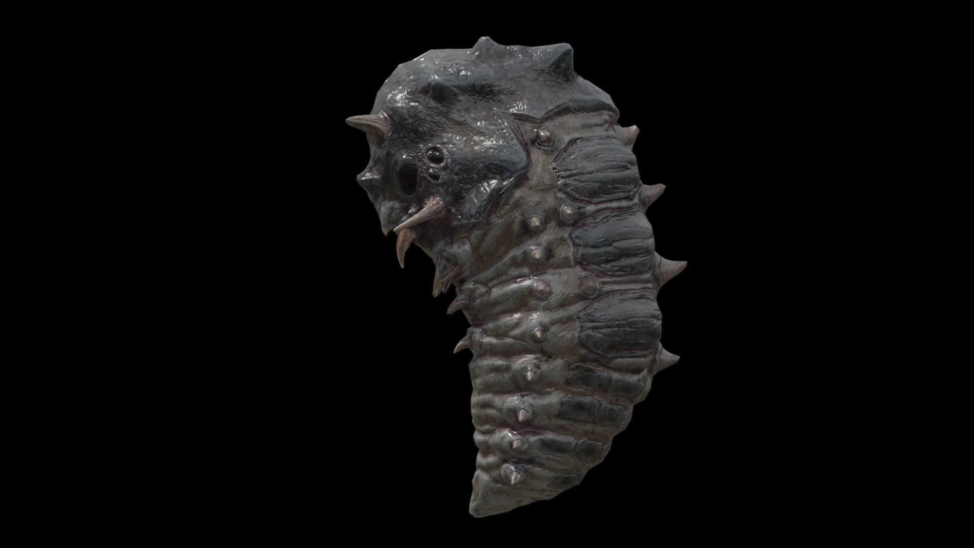 3D Model Collection Mutant alien creature VR / AR / low-poly | CGTrader