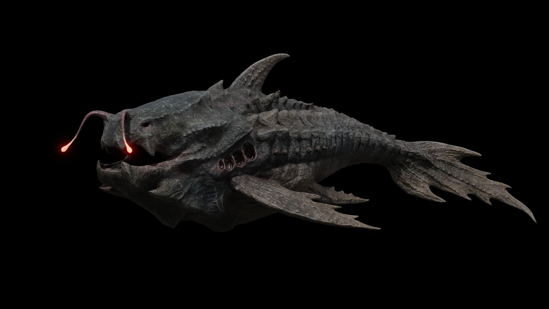 3D Model Collection Mutant alien creature VR / AR / low-poly | CGTrader