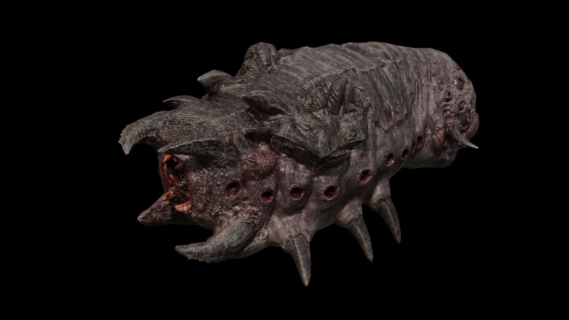 3D Model Collection Mutant alien creature VR / AR / low-poly | CGTrader