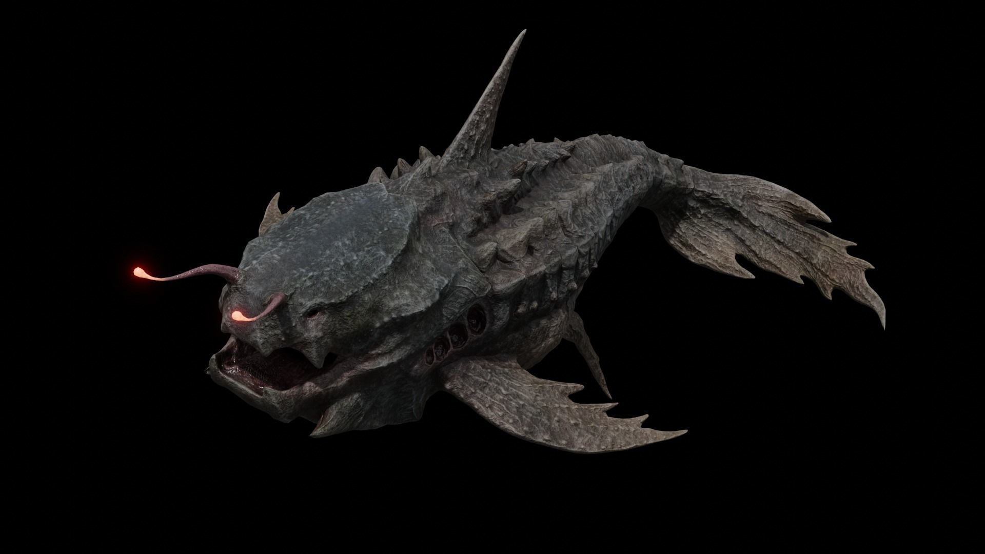 3D Model Collection Mutant alien creature VR / AR / low-poly | CGTrader