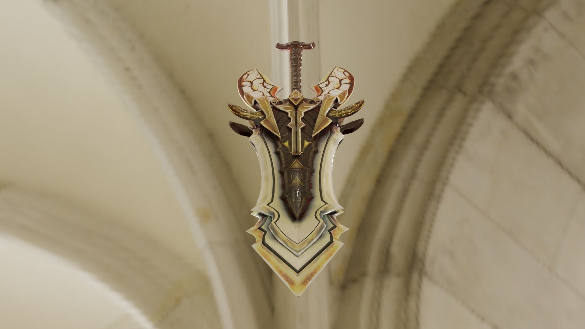 Sword light stylized free VR / AR / low-poly 3D model | CGTrader