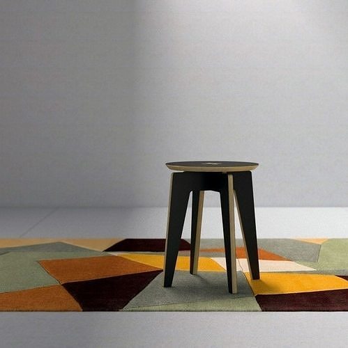 Laser cut stool free 3D model | CGTrader