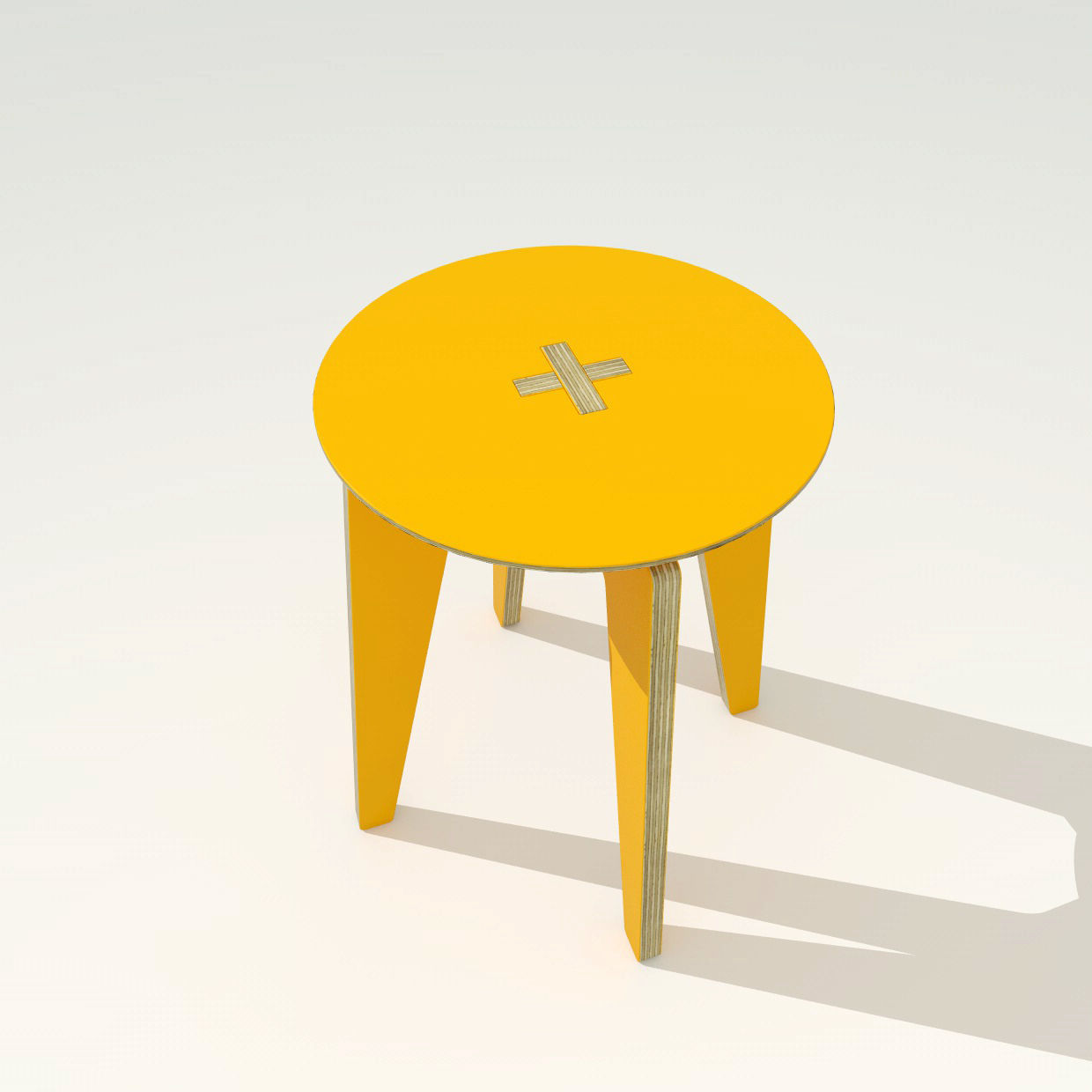 Laser cut stool free 3D model | CGTrader