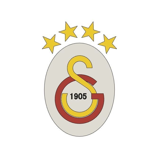 3D model GALATASARAY-GS fc istanbul logo VR / AR / low-poly | CGTrader