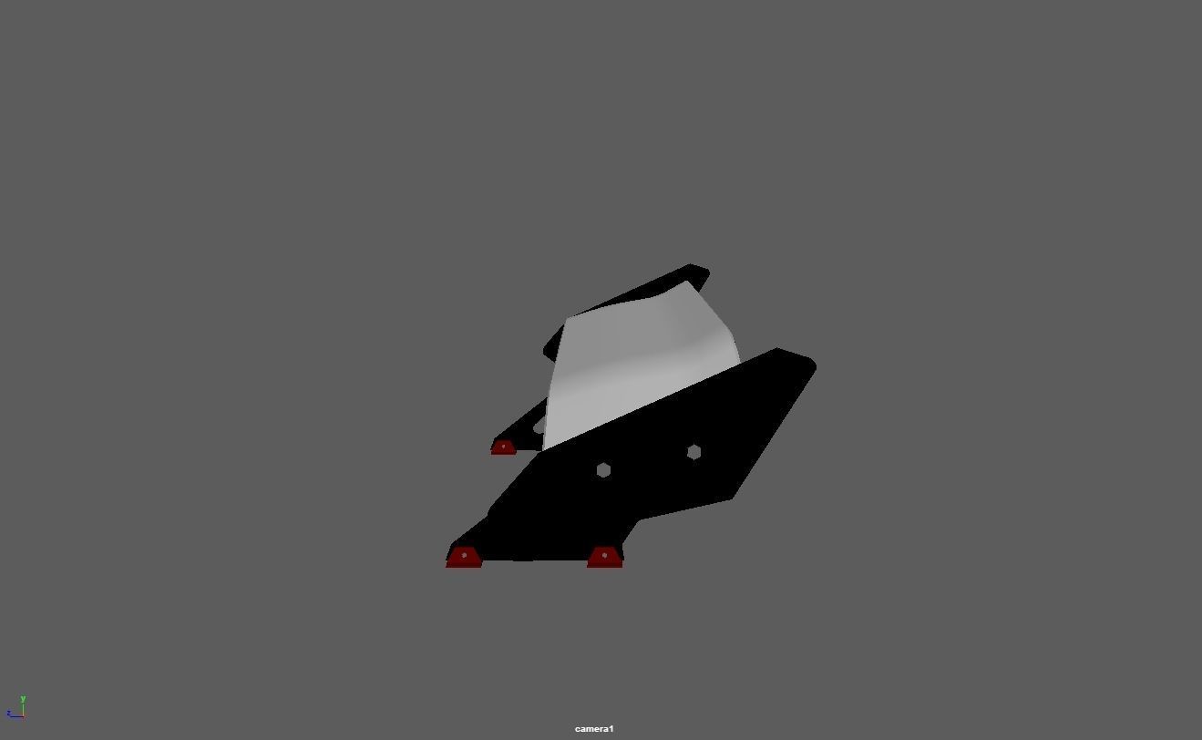 3D model Car Spoiler Pack Modern Sport Car Spoiler VR / AR / low-poly ...