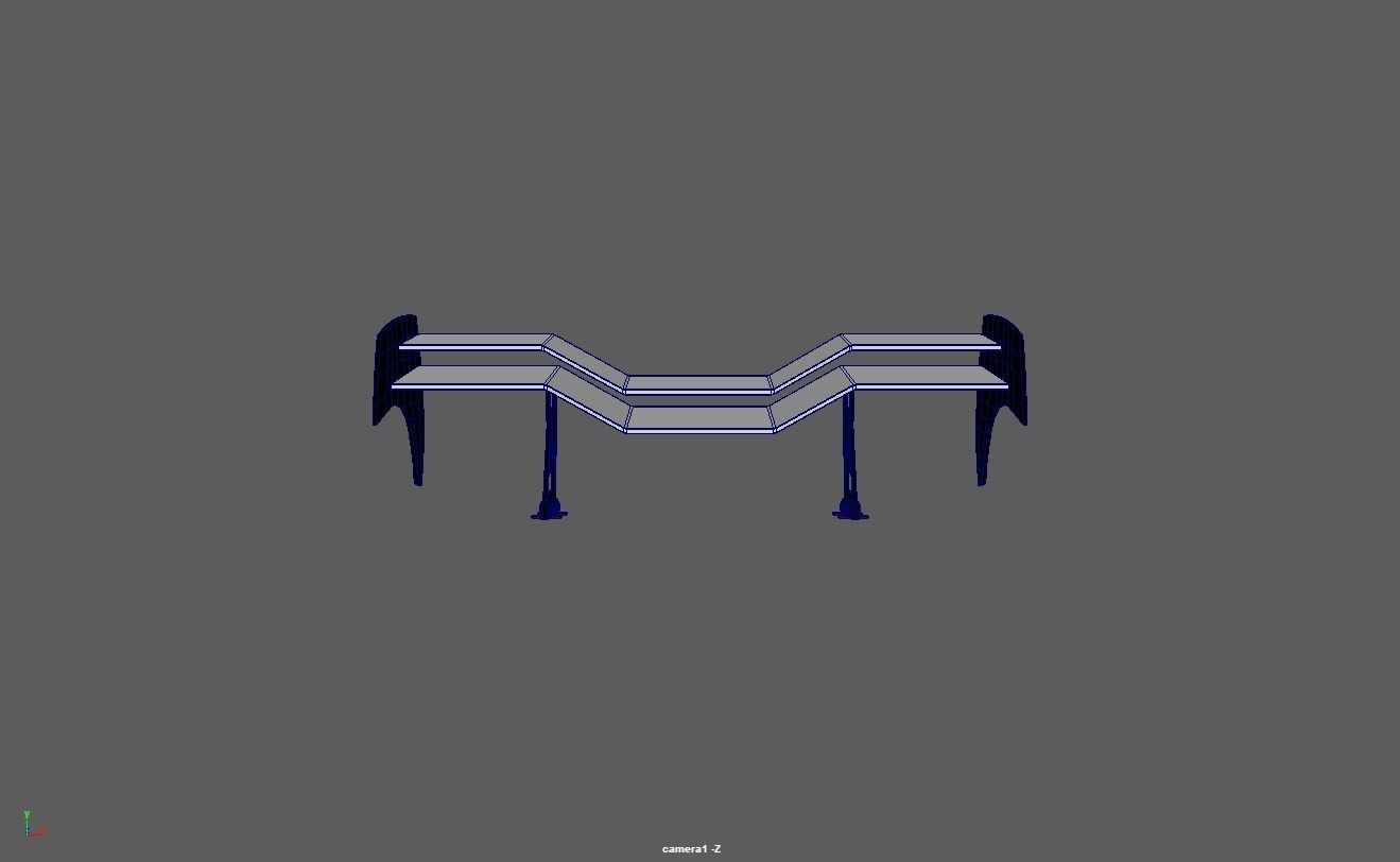 3D model Car Spoiler Pack Modern Sport Car Spoiler VR / AR / low-poly ...