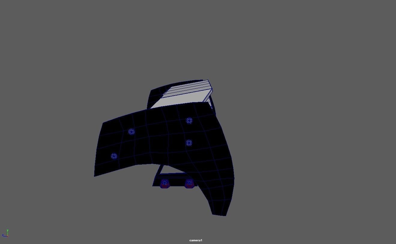 3D model Car Spoiler Pack Modern Sport Car Spoiler VR / AR / low-poly ...