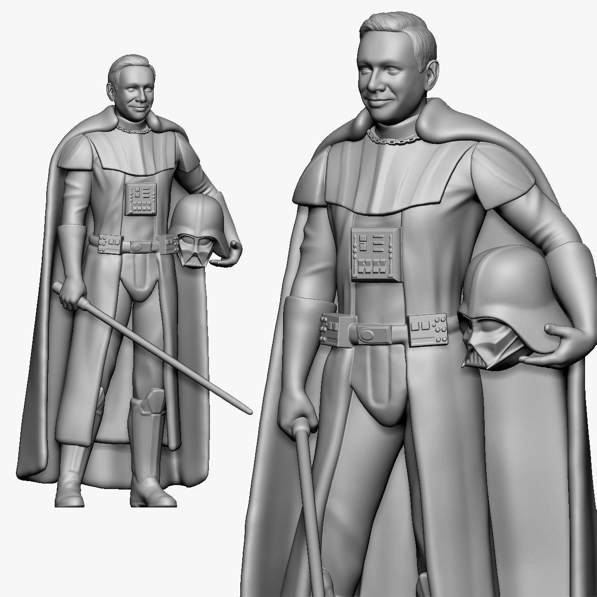 001129 darth vader 3d print ready 3D model 3D printable | CGTrader