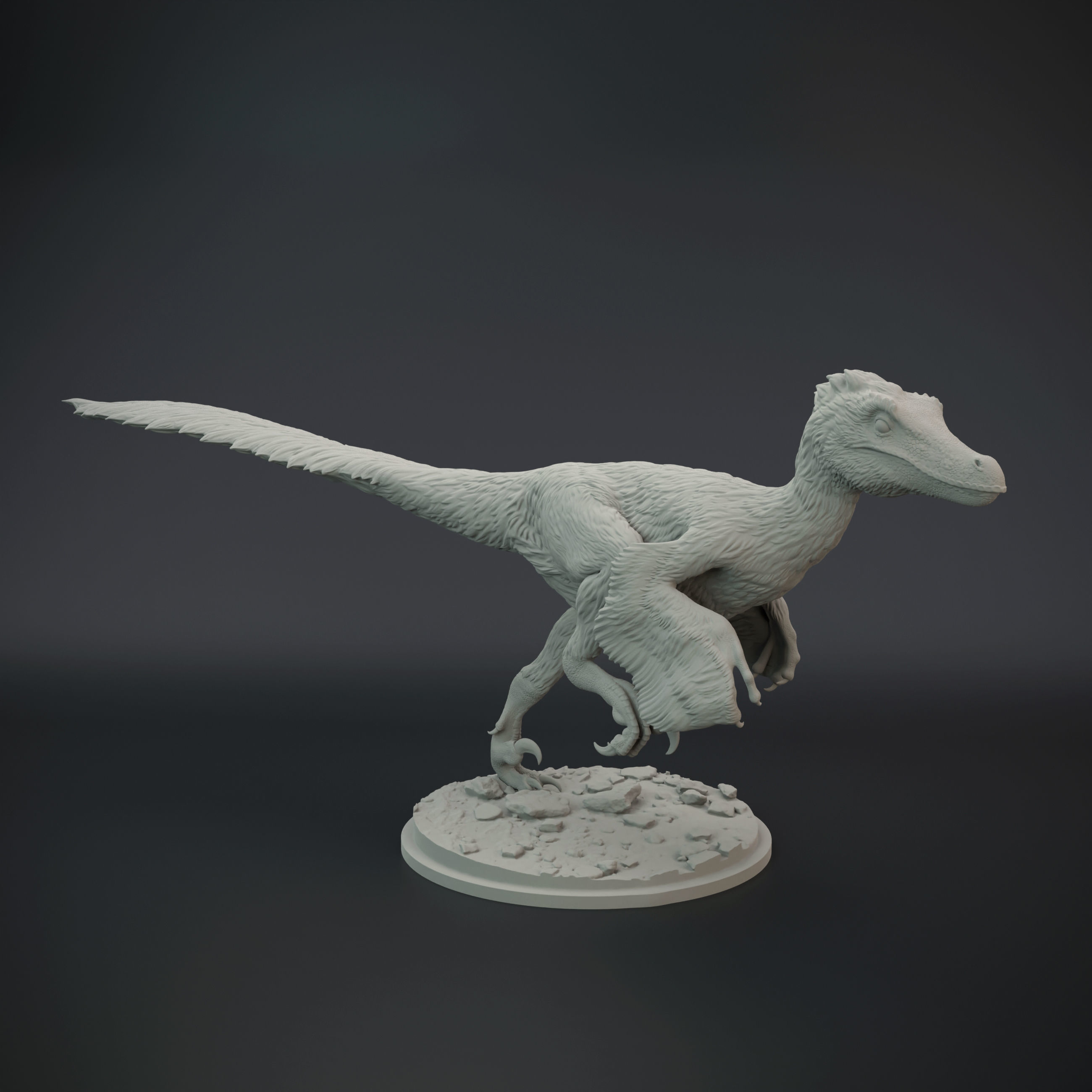 Velociraptor pack 3D model 3D printable | CGTrader