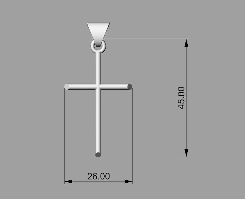 Christian Cross free 3D model 3D printable | CGTrader