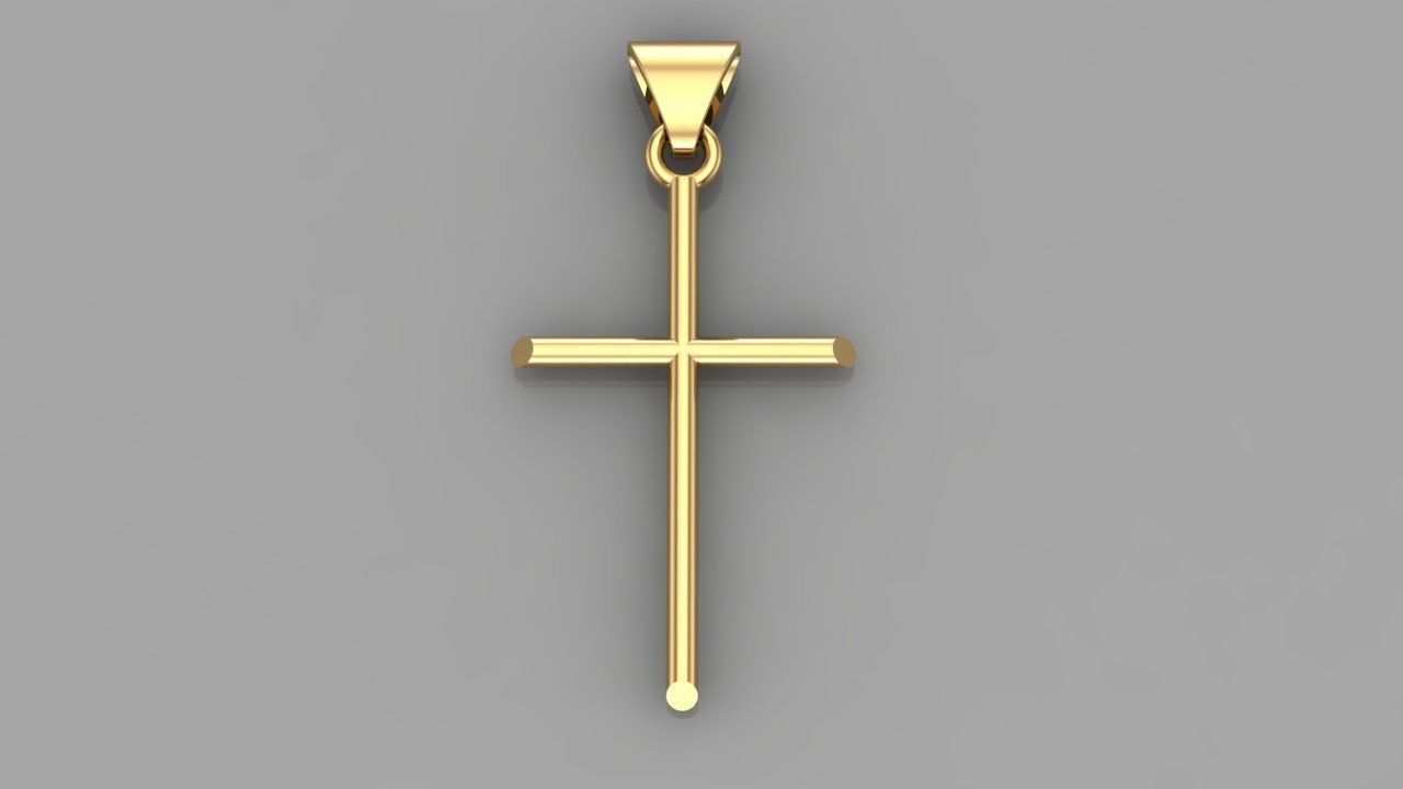 Christian Cross free 3D model 3D printable | CGTrader